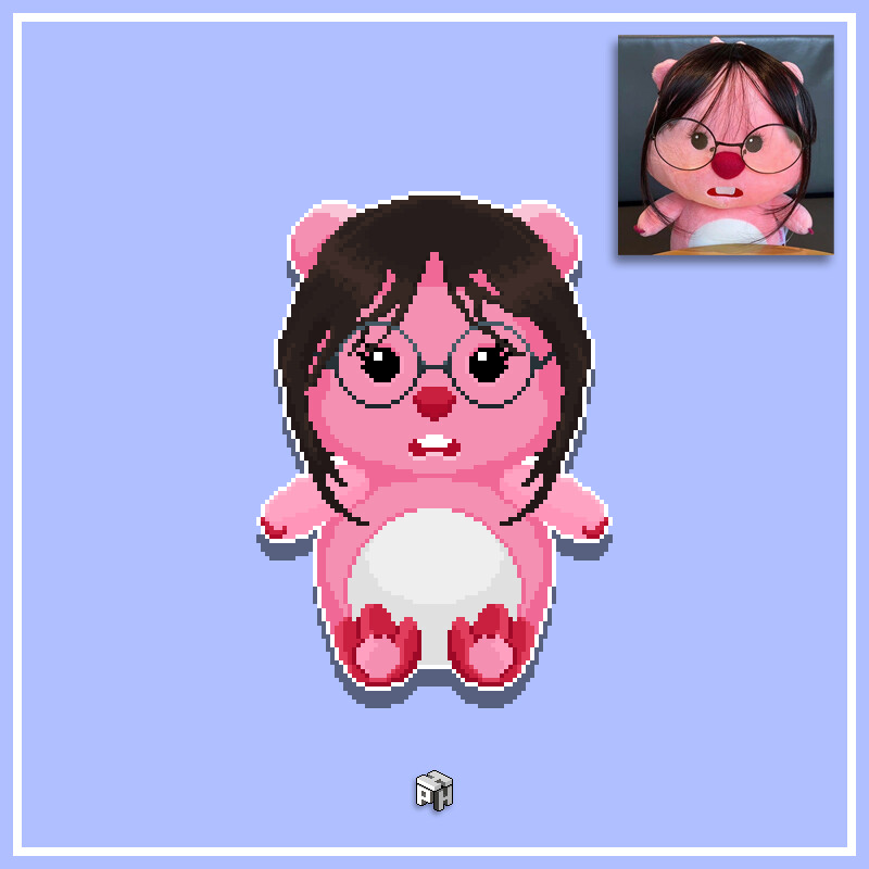 HonnV - Glasses Loopy Plushie