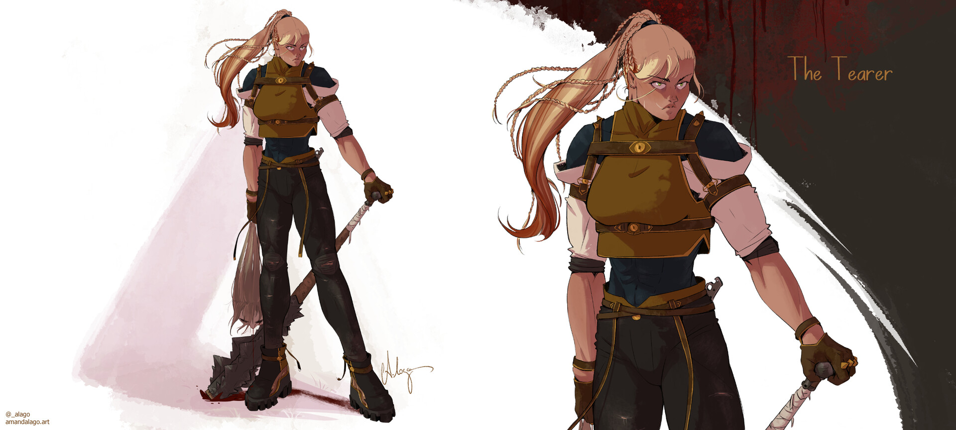 ArtStation - The Tearer, Character Design