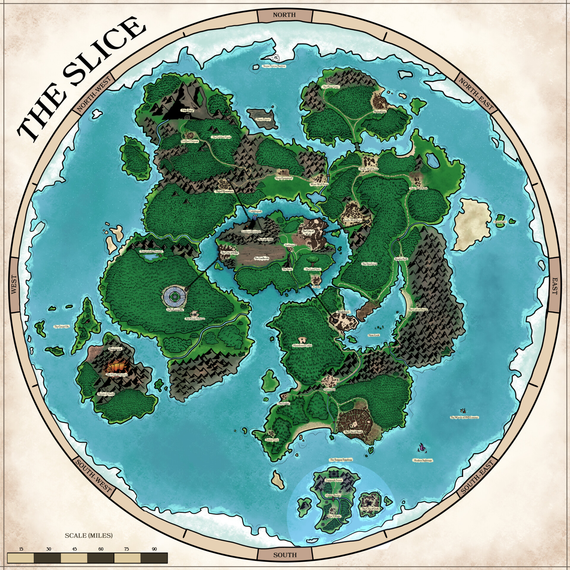 ArtStation - Map of the Slice