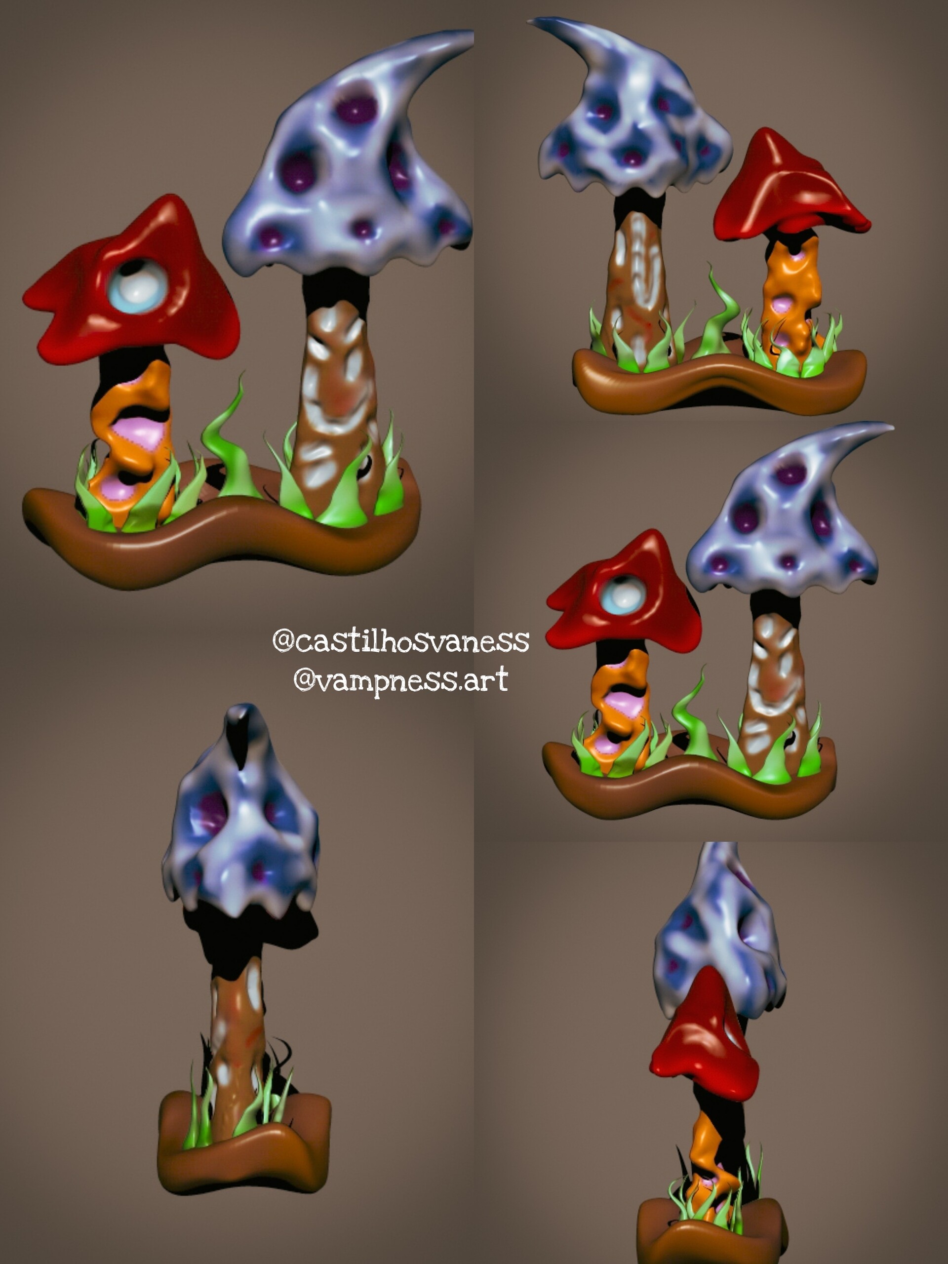 ArtStation - Enchanted Mushroom