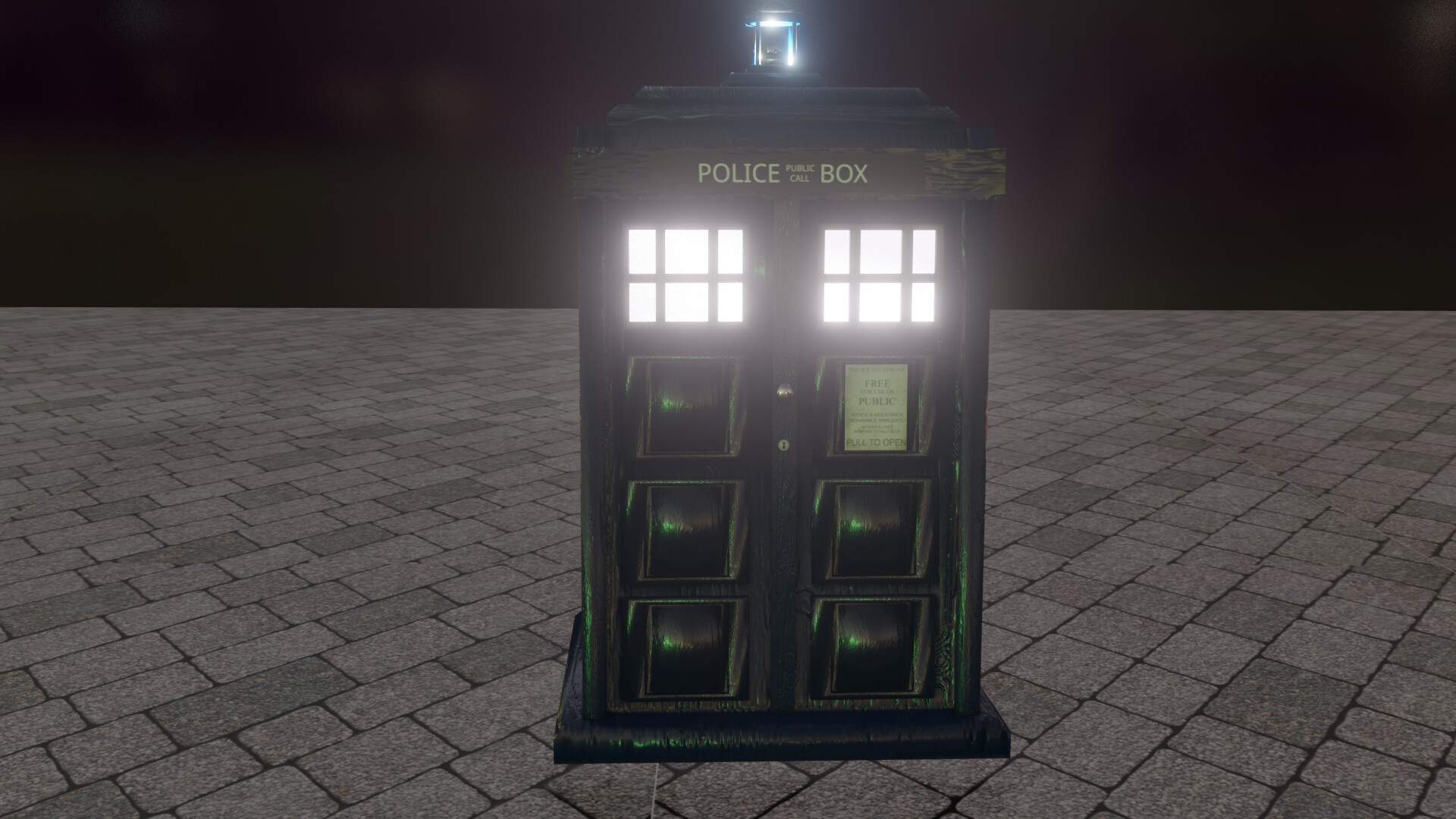 ArtStation - Dr who The TARDIS