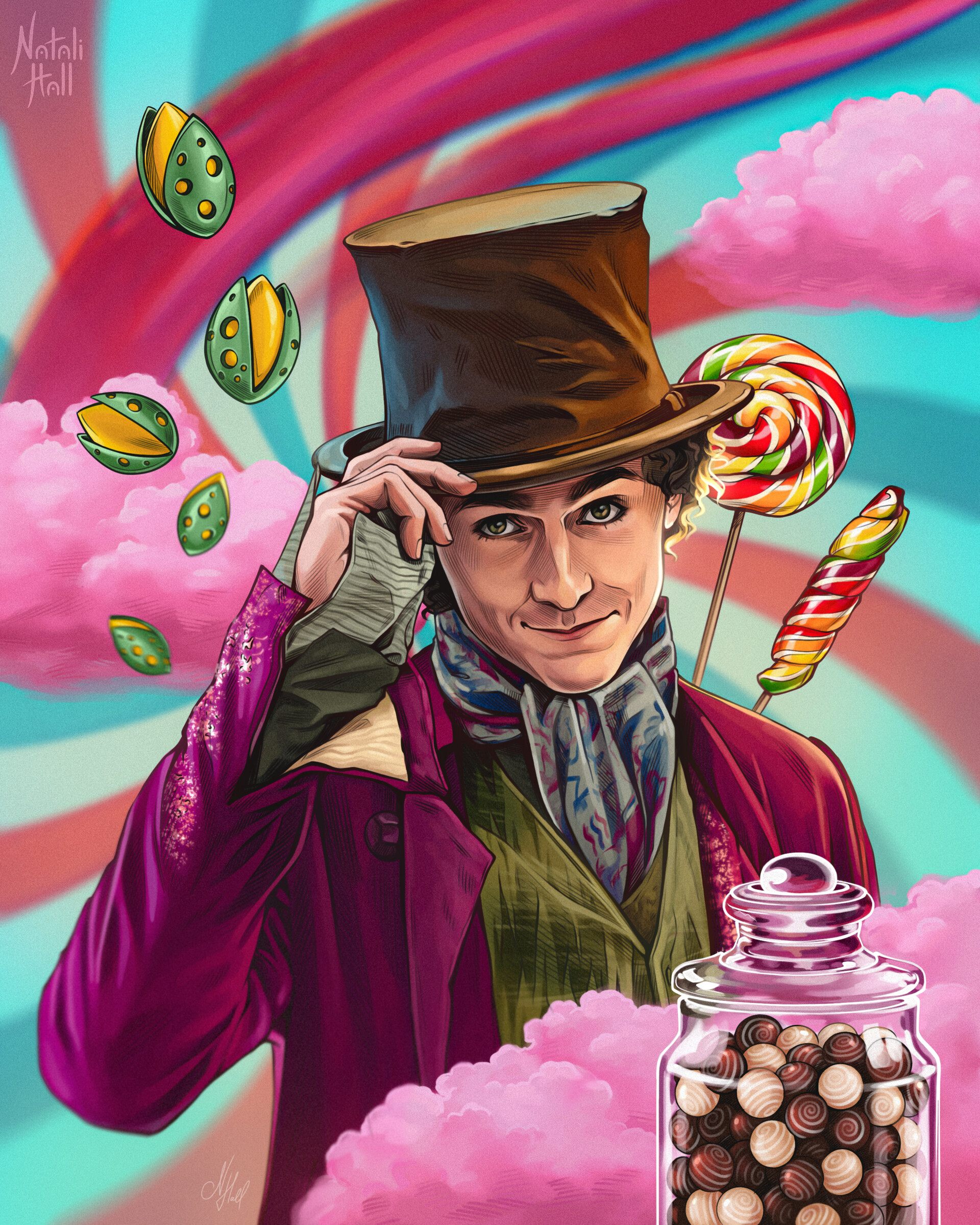 ArtStation - Willy Wonka (Timothee Chalamet)