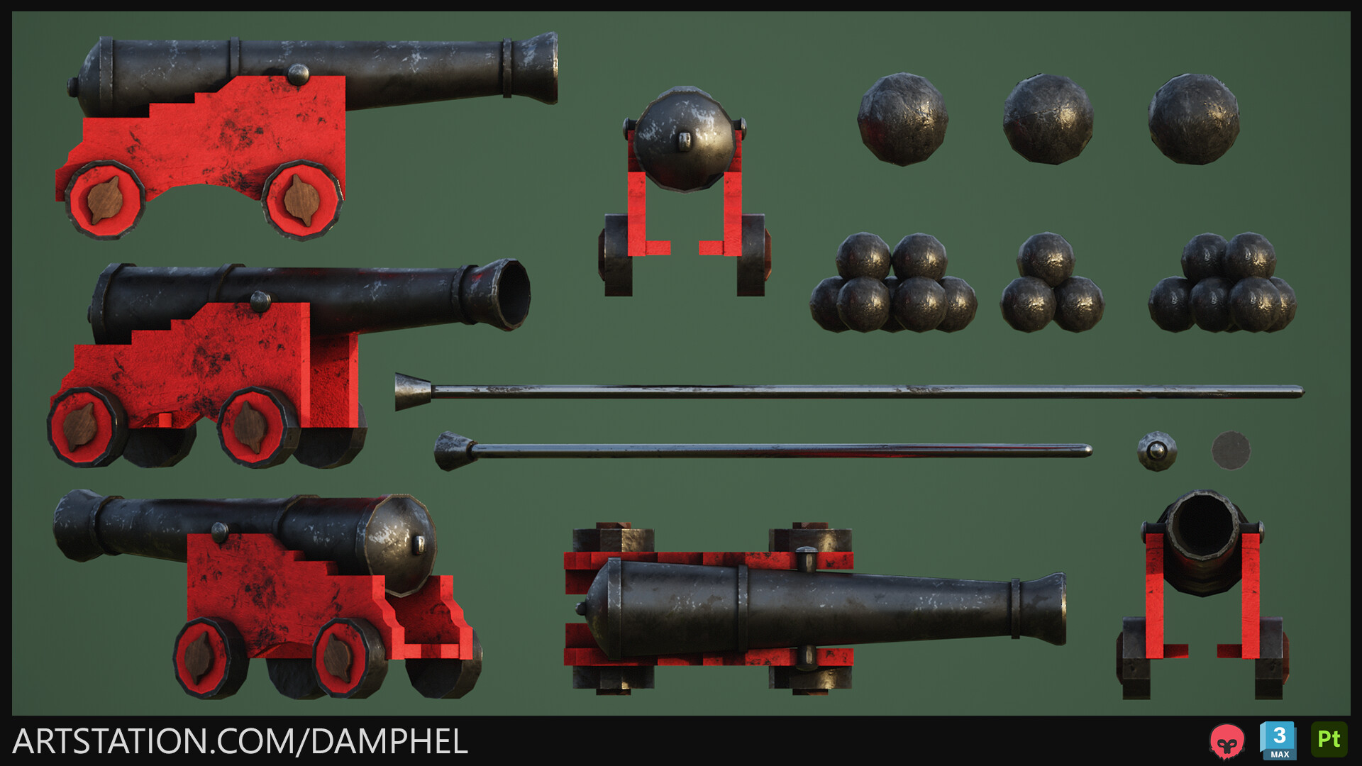 Denis Pineda - Spanish Soldier & Cannon | Omoa - Honduras Ancestral App