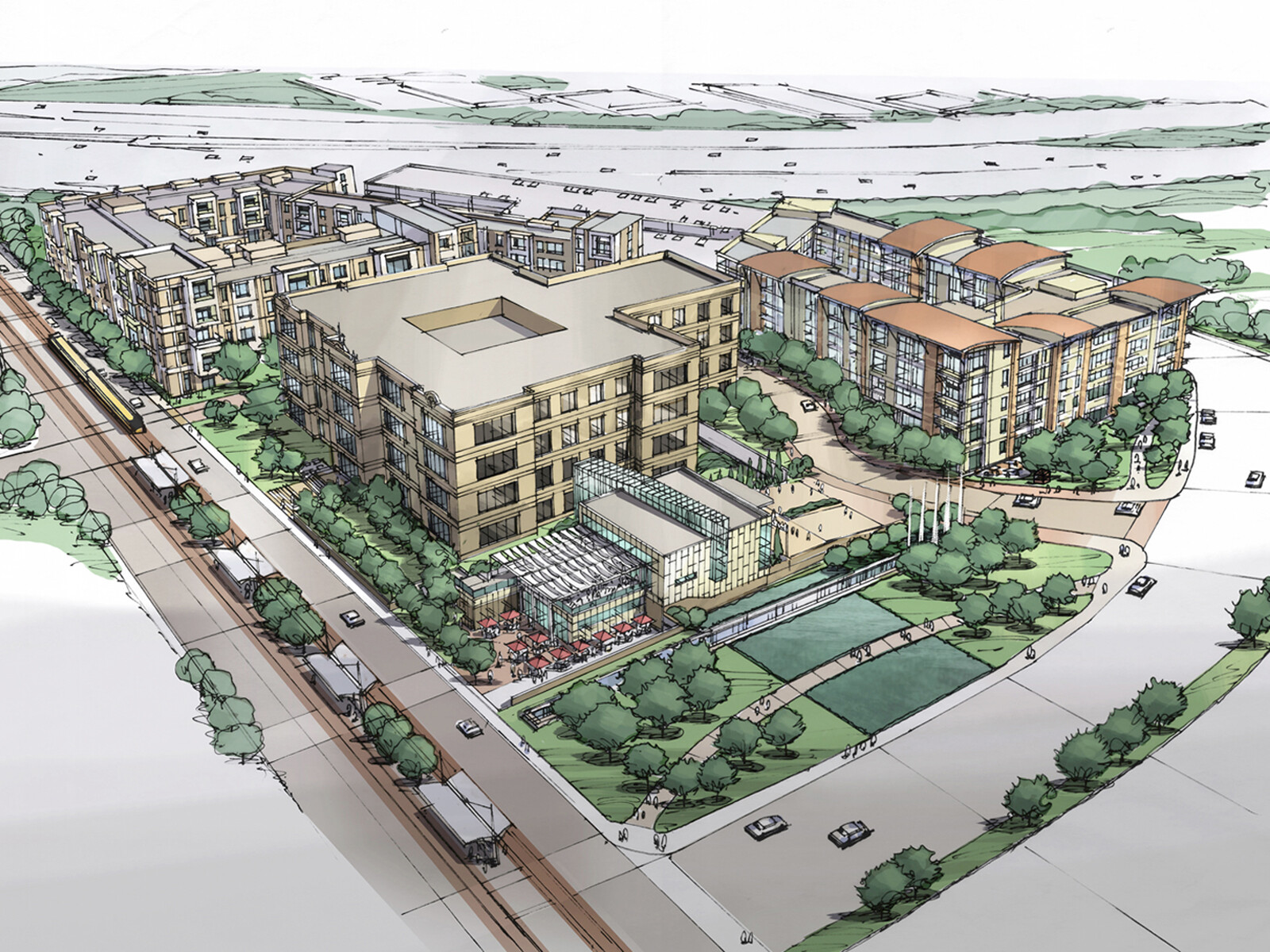 ArtStation - Dallas High Redevelopment Concept