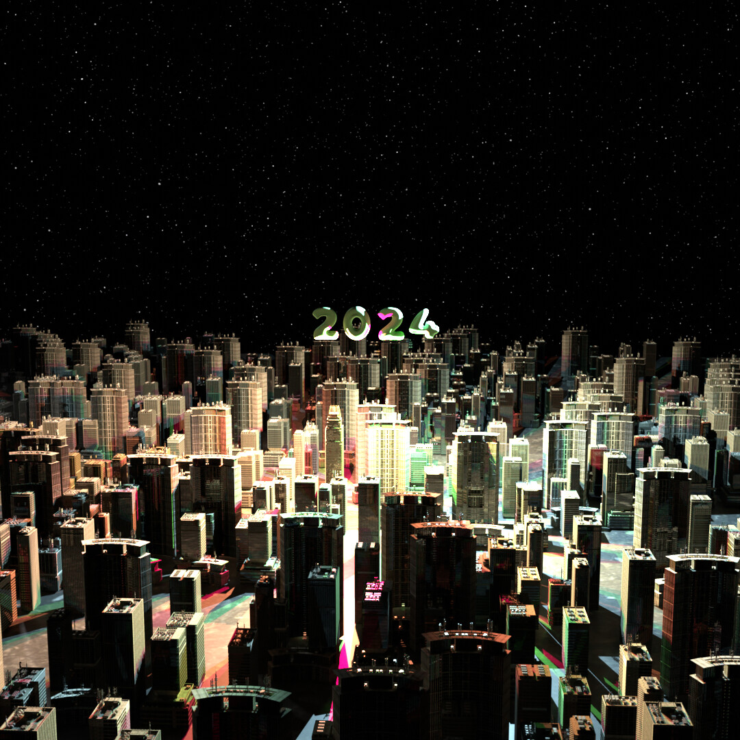ArtStation - Happy new year 2024