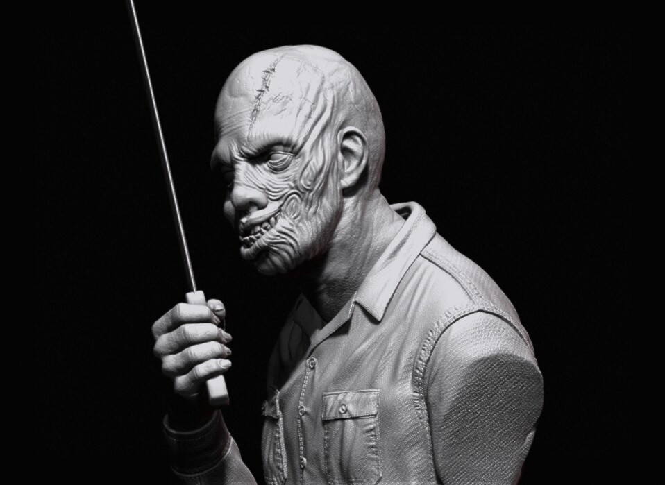 Eric Misiewicz - Jason unmasked from FRIDAY THE 13TH: THE FINAL CHAPTER
