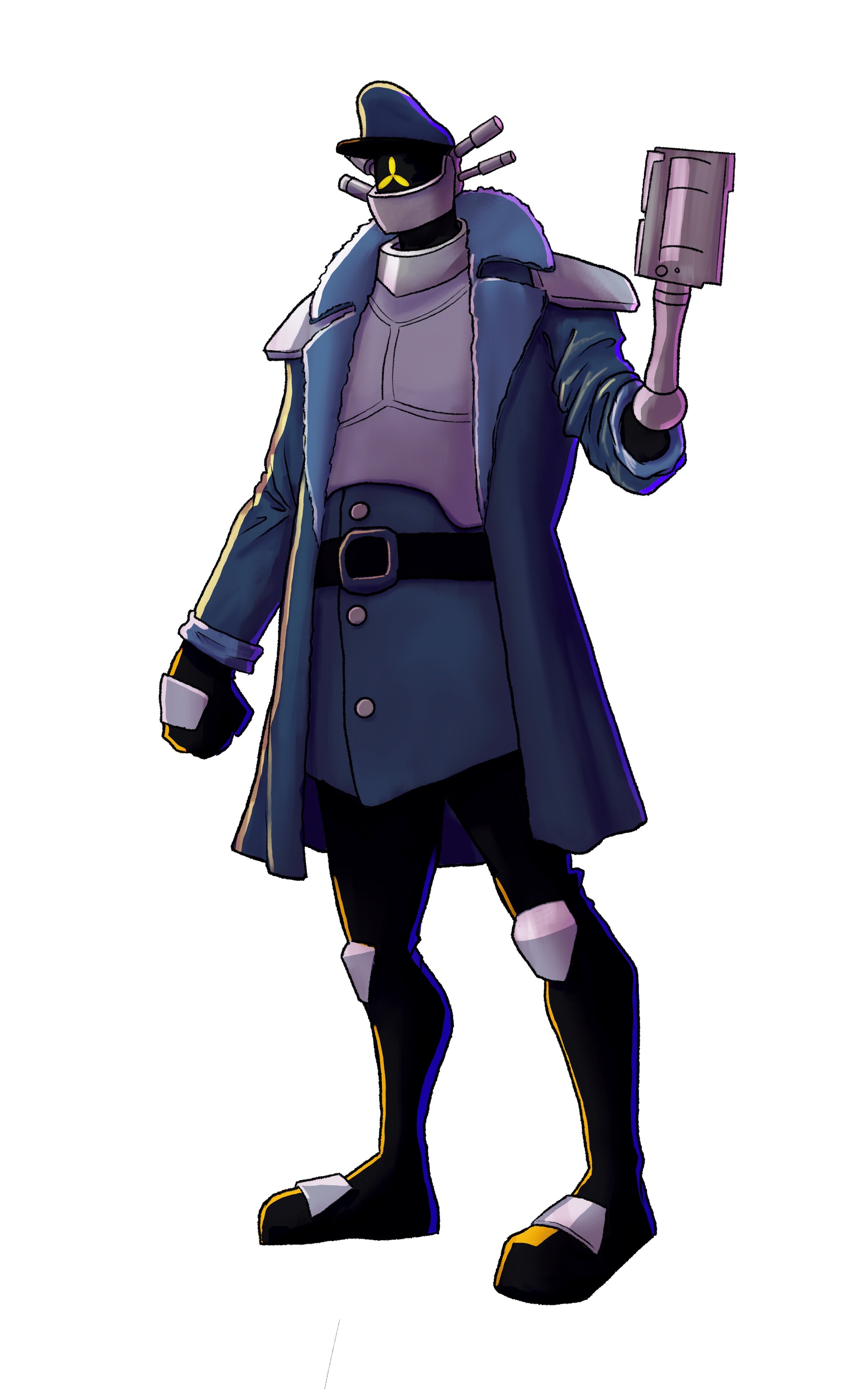 ArtStation - The Captain from Risk of Rain 2