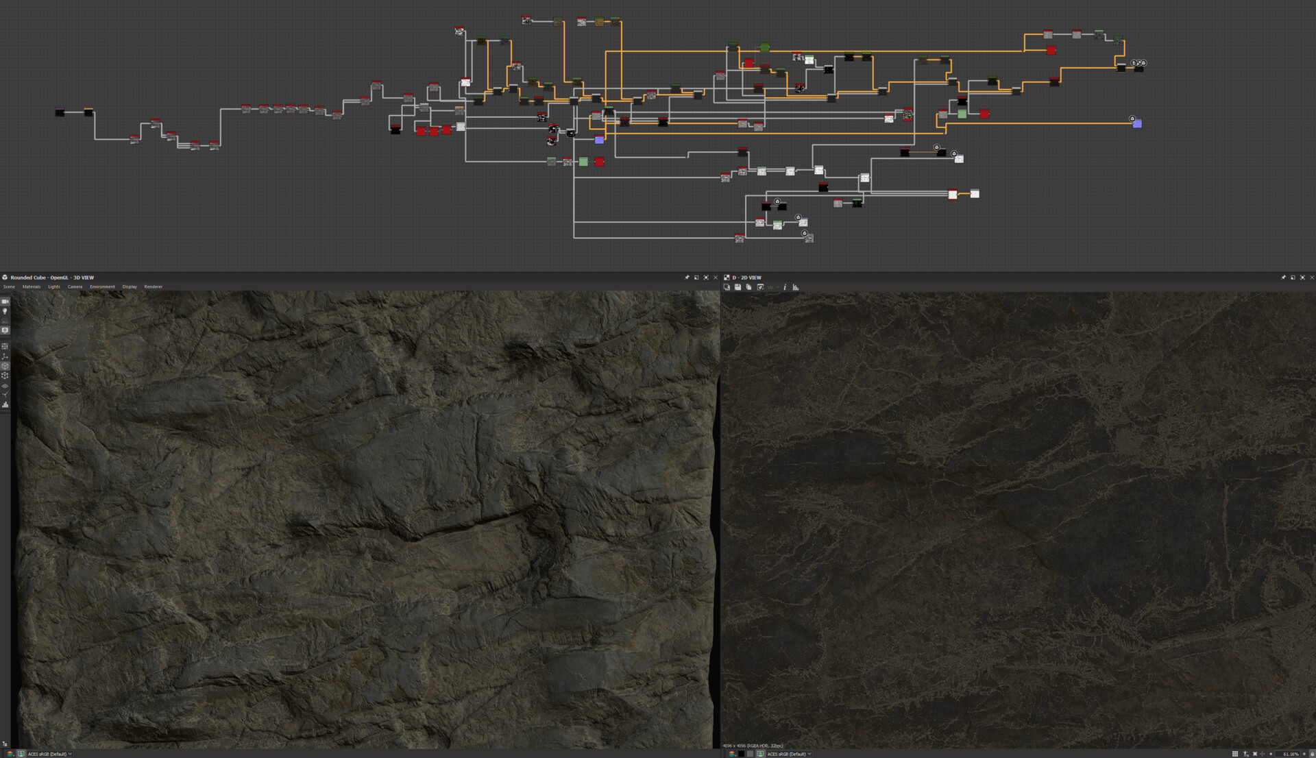 Ethan Olson - Dark Stone Material