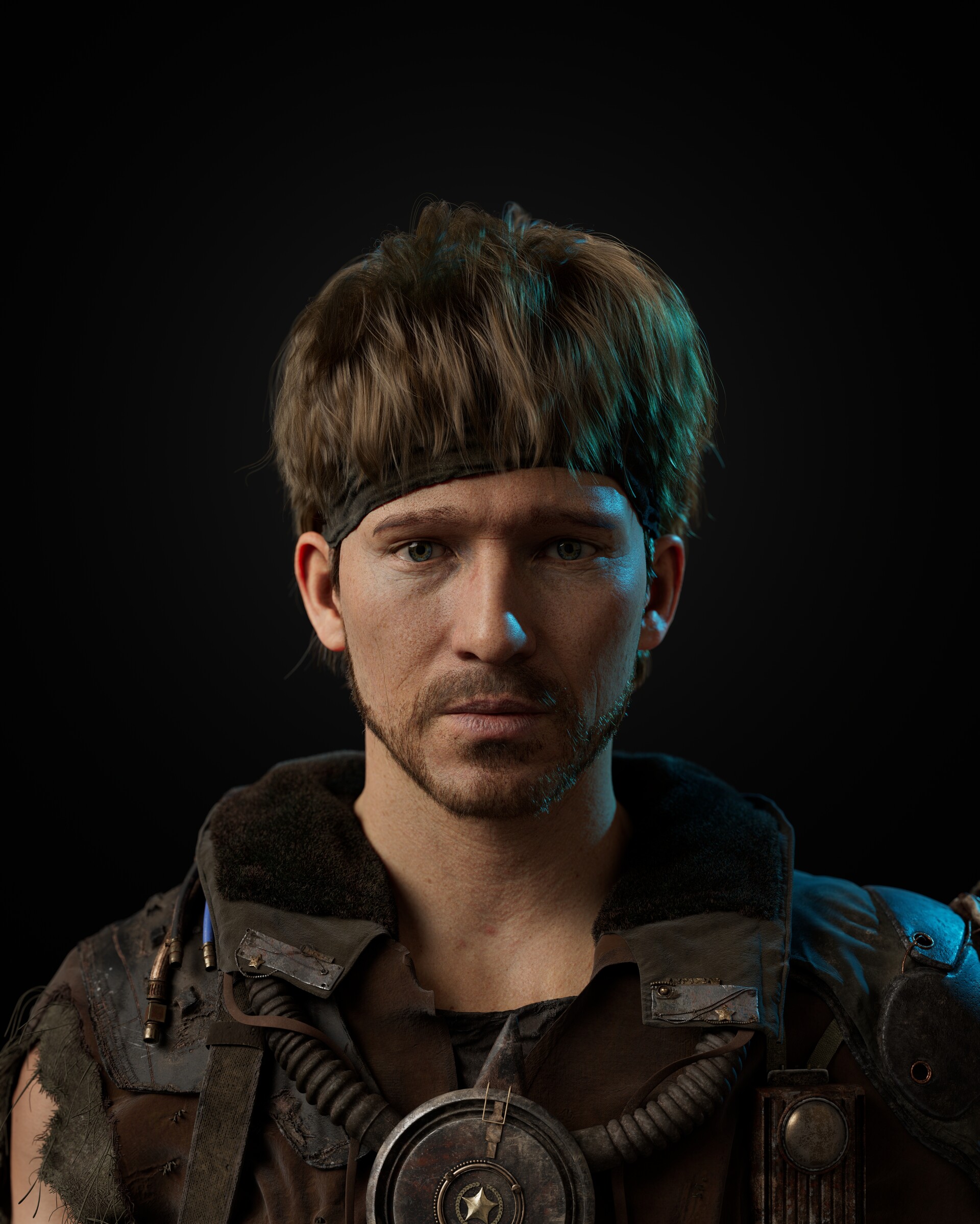 ArtStation - Wasteland style men