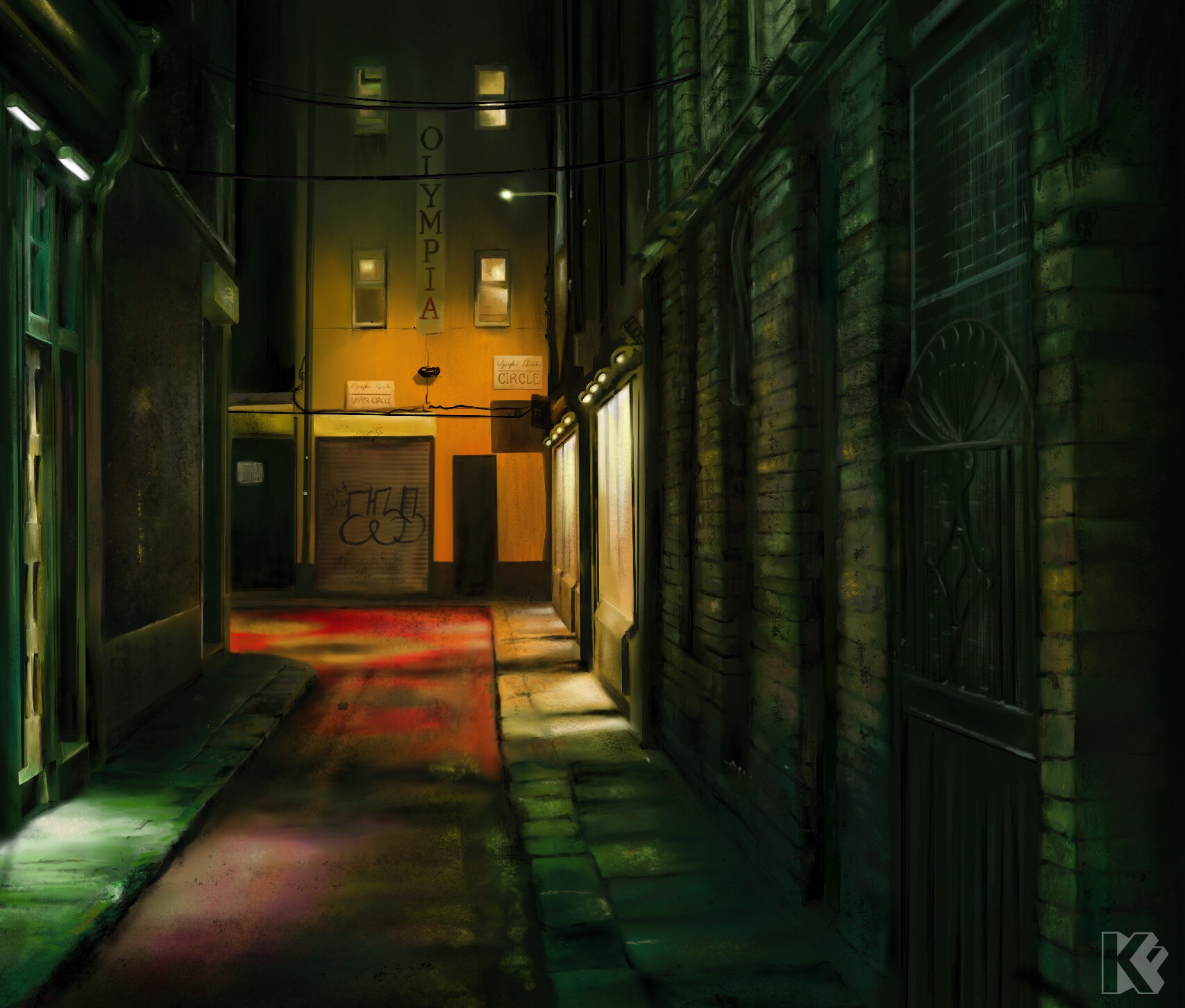 ArtStation - STREET SCENE