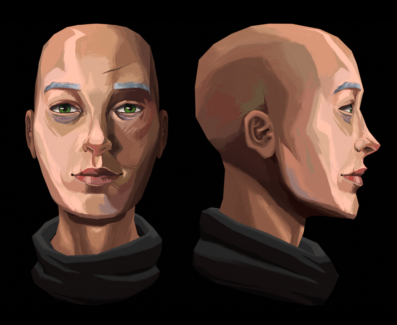 ArtStation - Stylized head