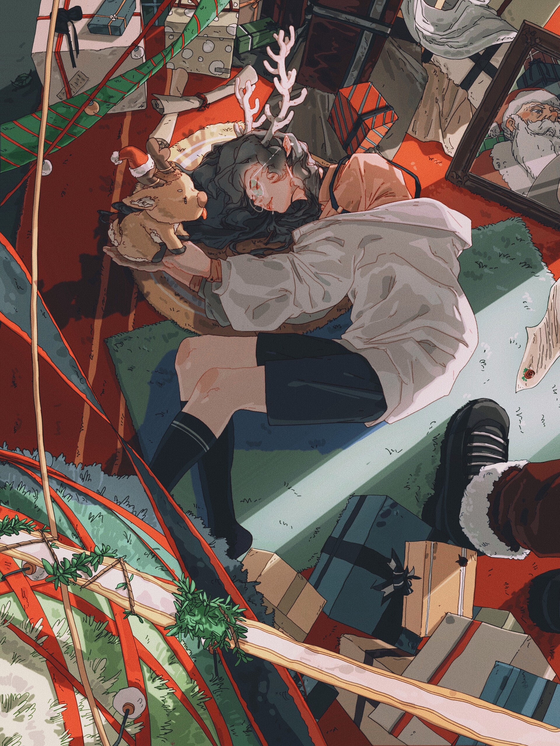 ArtStation - Little Fawn Girl