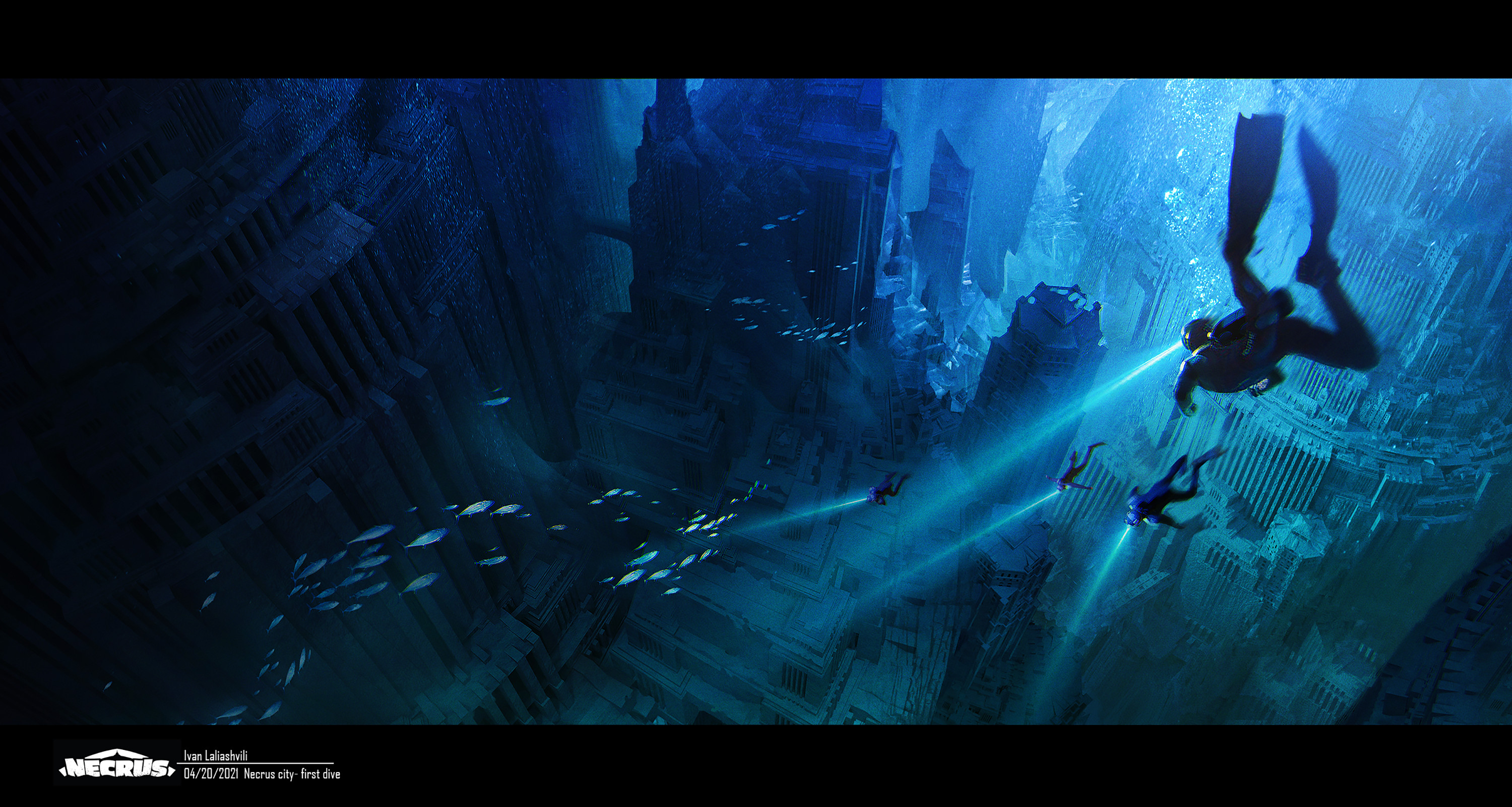 Ivan Laliashvili - The Lost Kingdom - Necrus. Black Manta's first dive-3