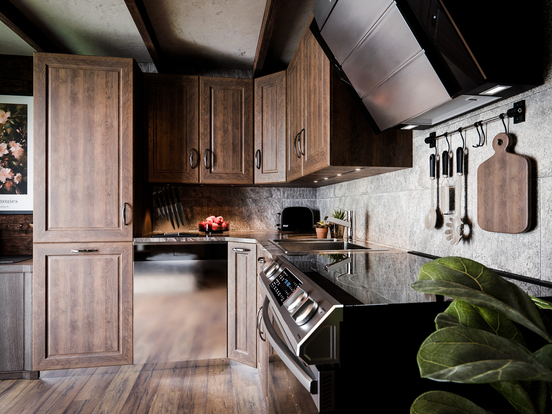 Ivory M-S - Rustic Studio Apartment