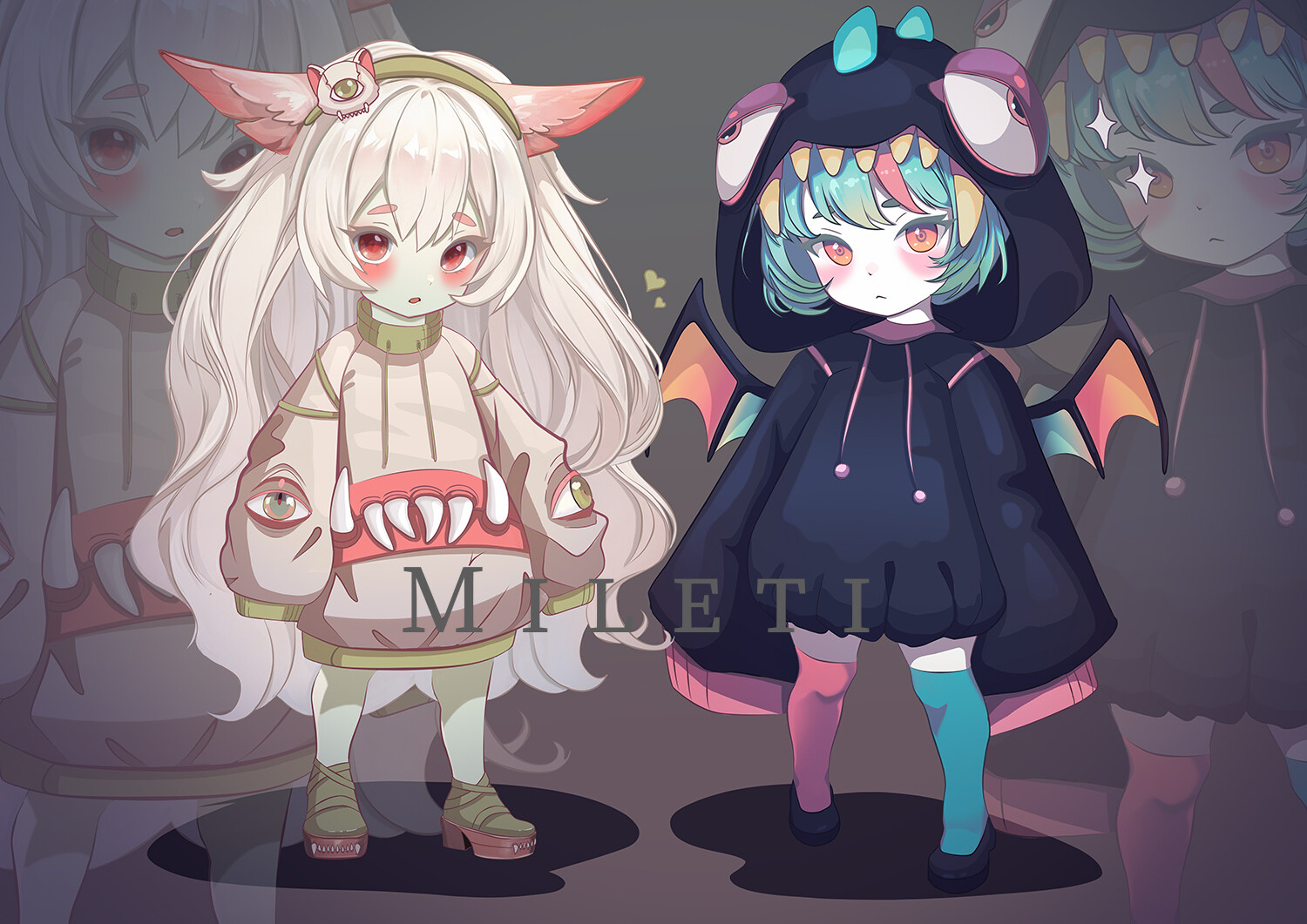 ArtStation - chibi adopt