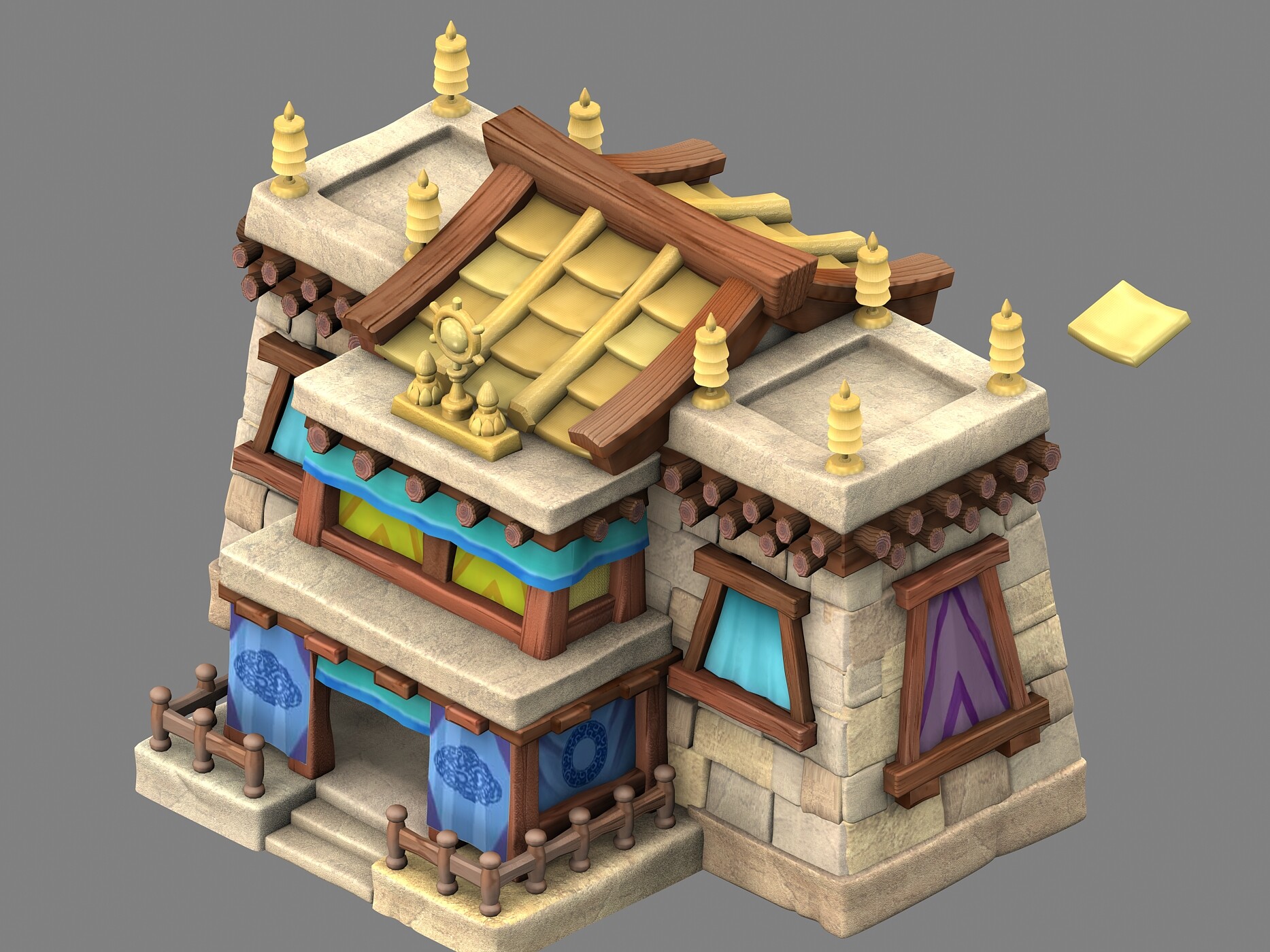 ArtStation - Cartoon World - House 13