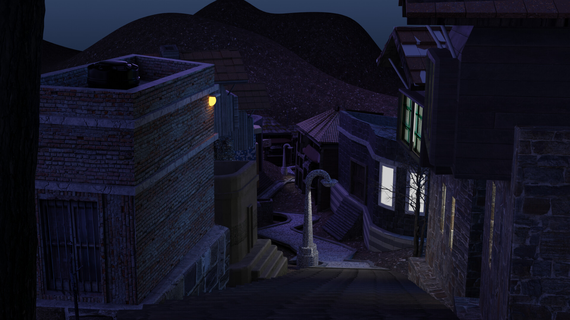 ArtStation - unknown 3d city