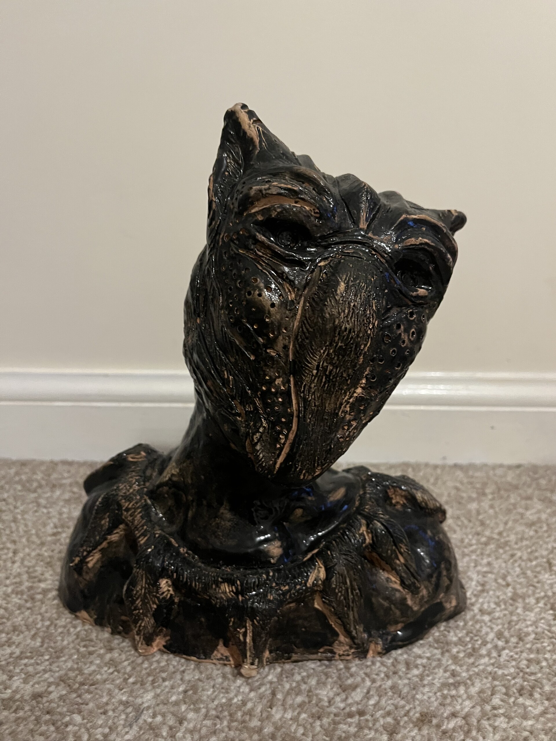 ArtStation - Tribal mask bust - sculpture