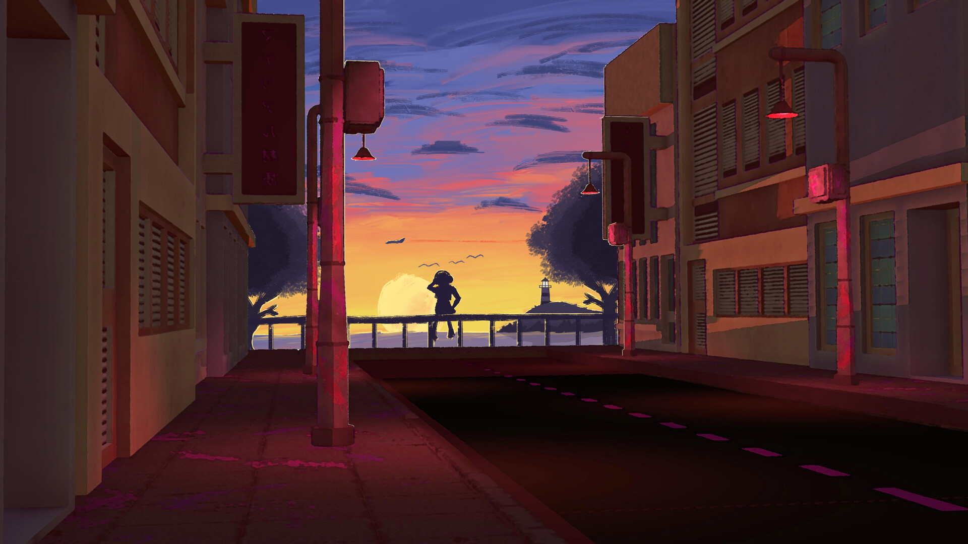 ArtStation - Ocean side view