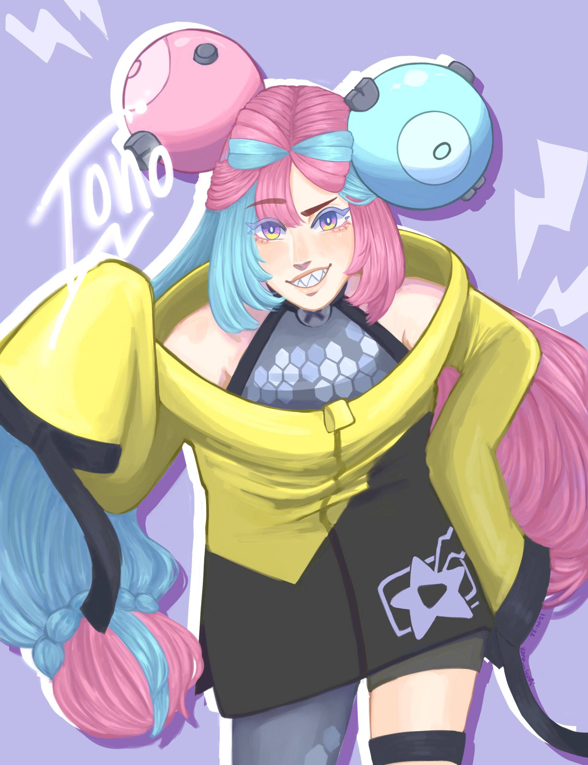 ArtStation - Iono - Pokemon