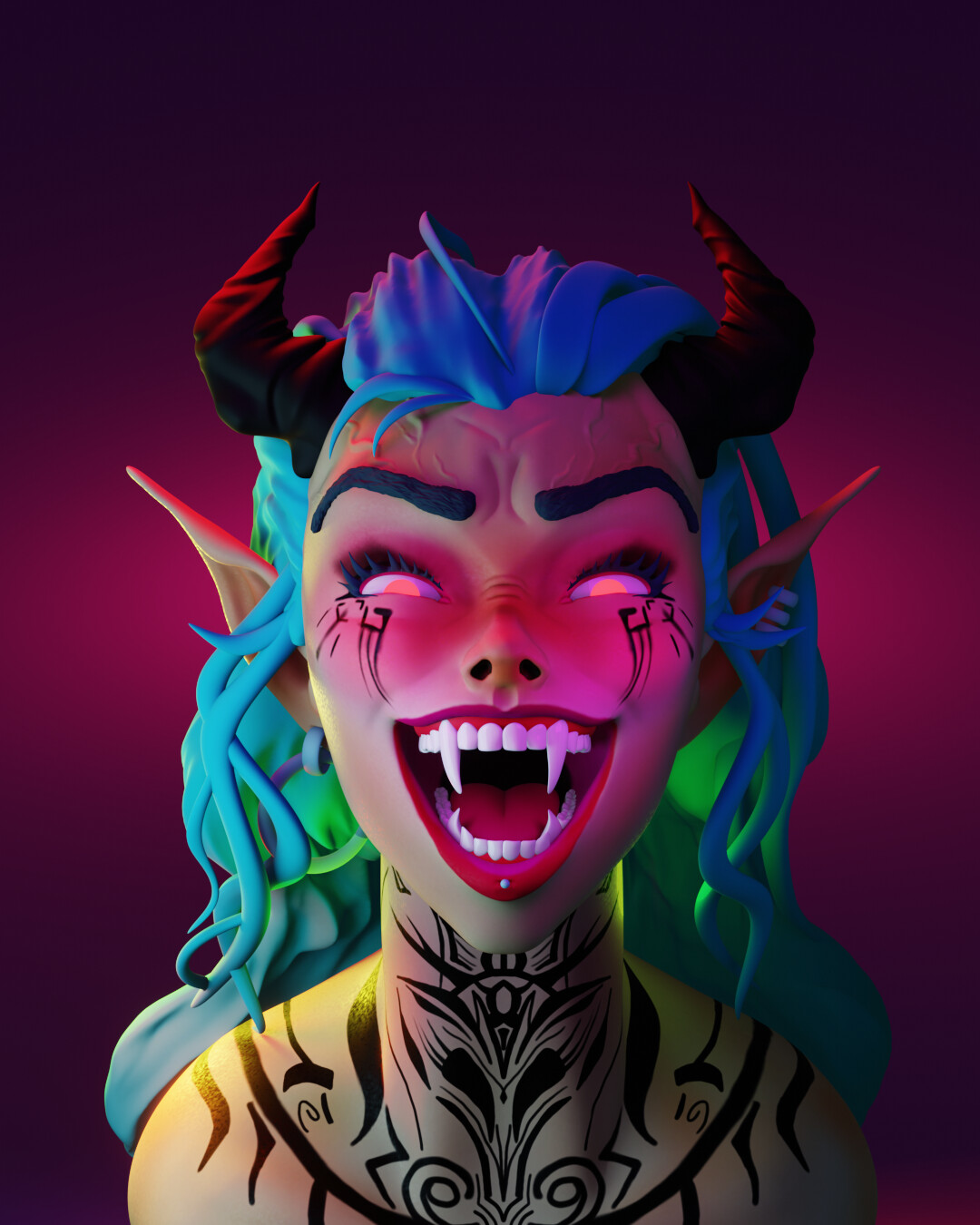 ArtStation - Demon Girl