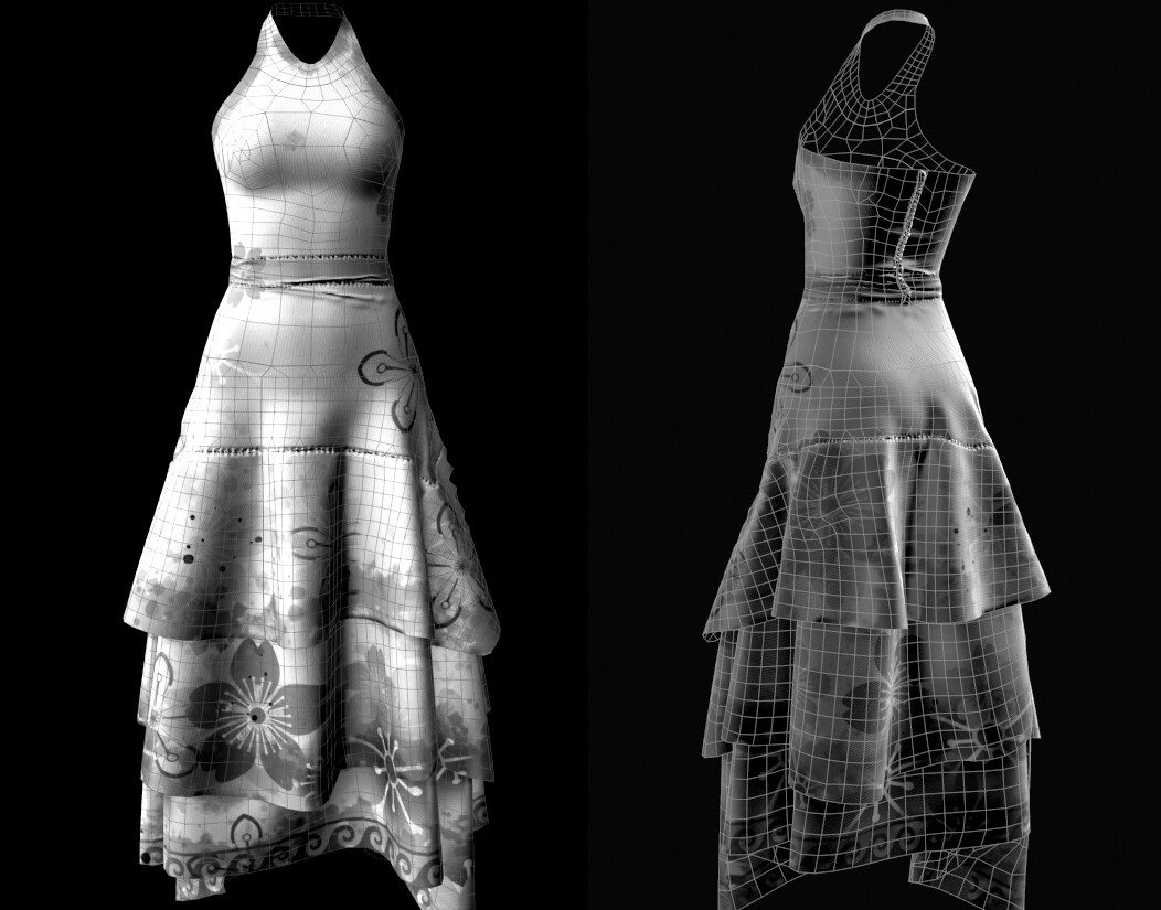 Suleman Ali - Cloth modeling and texturing.