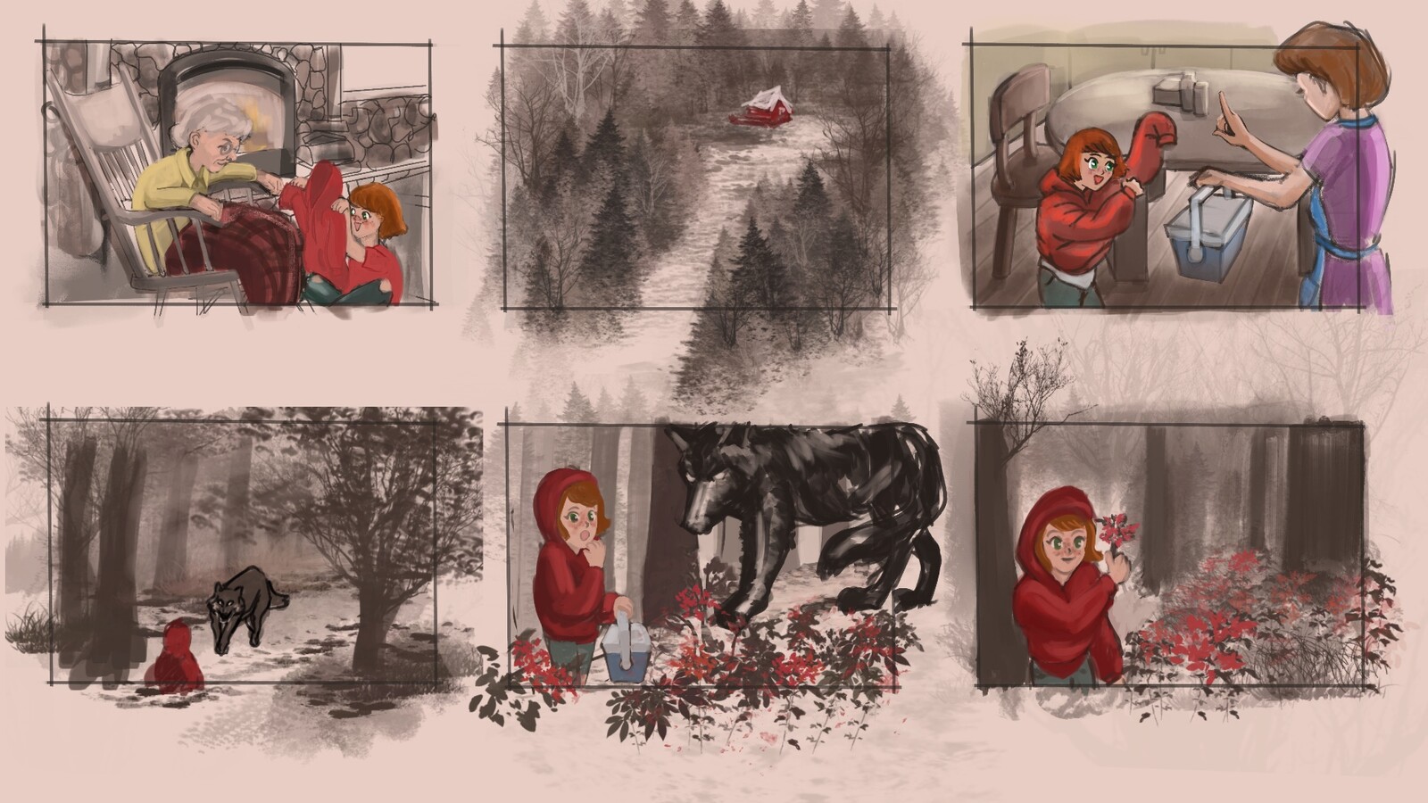 Abby McCormick - Little Red Riding Hood reimagined