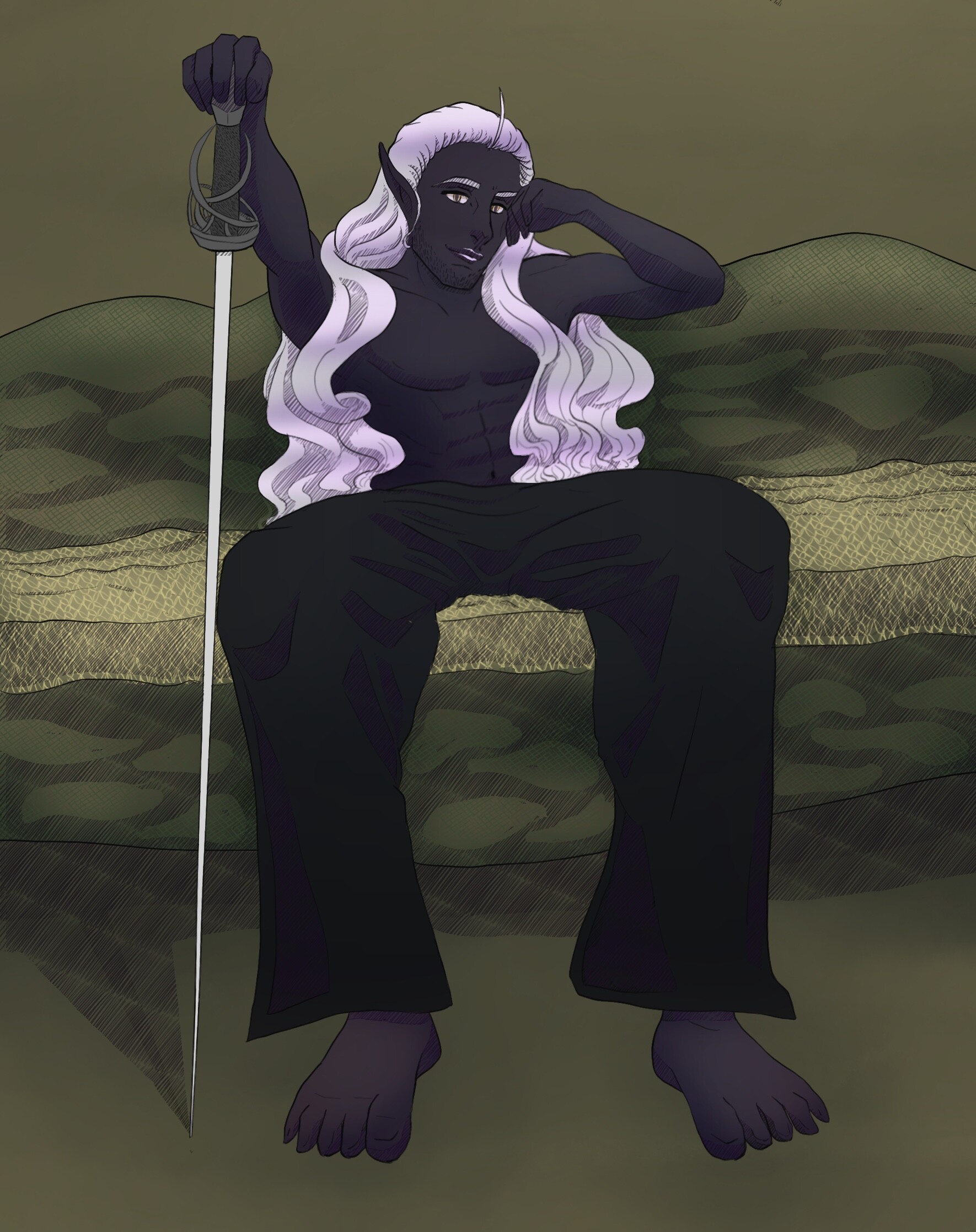 ArtStation - Dnd NPC: Beladore Faar