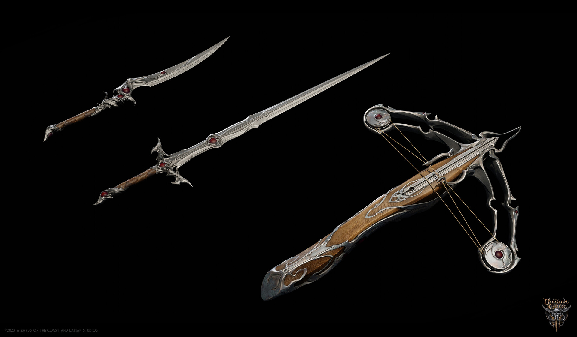Maxime Ponslet - Gith Weapons- Baldur's Gate 3