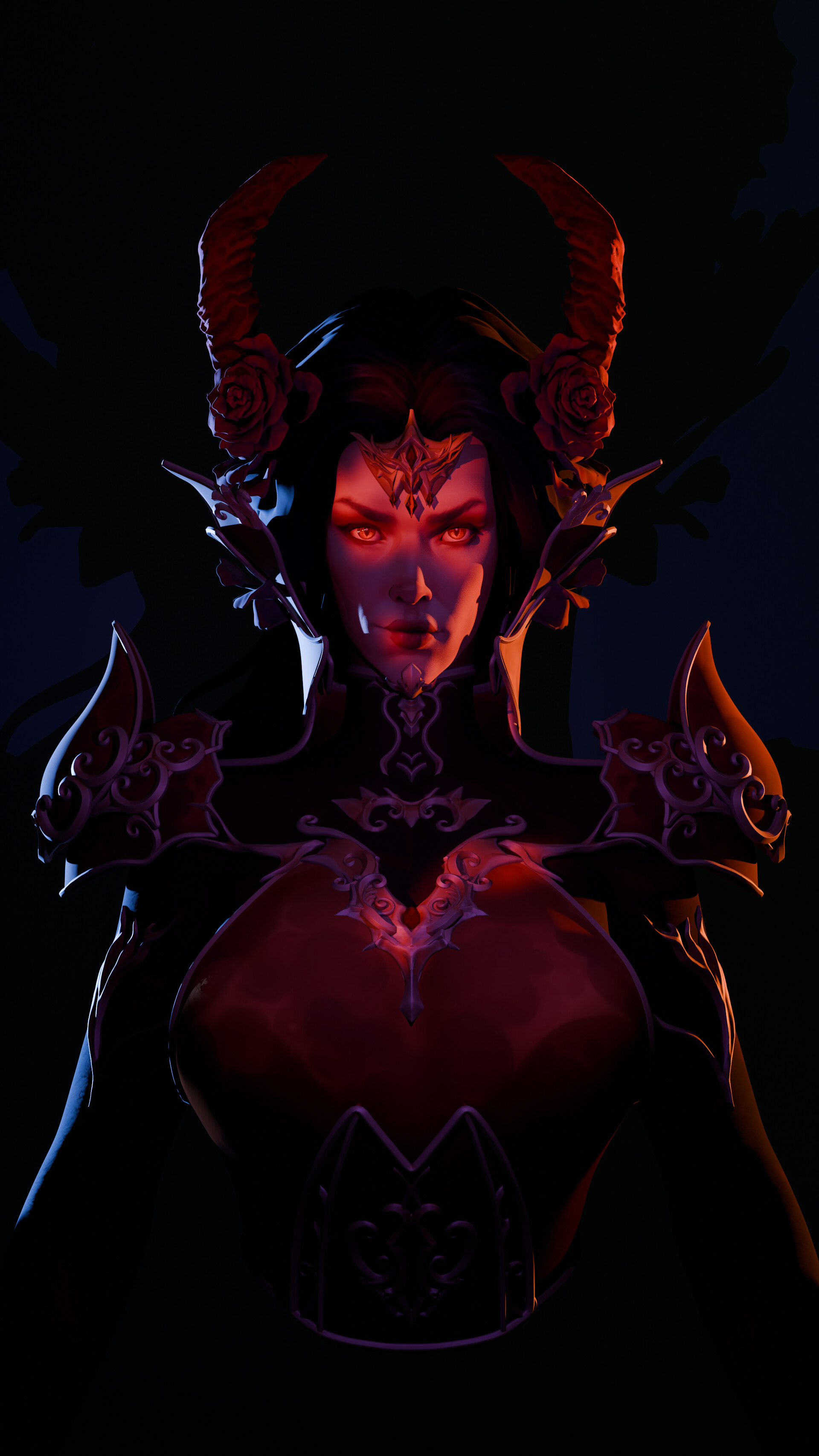 ArtStation - Rose Demon