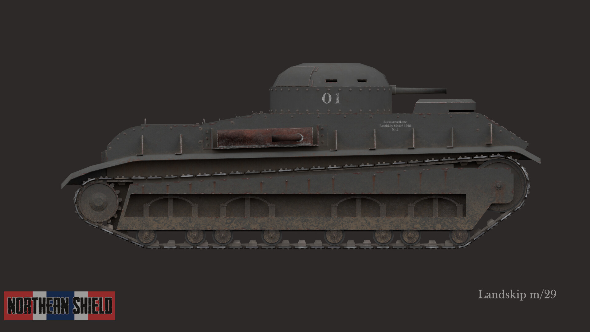 Sander Ørnvall - Landskip m/1929