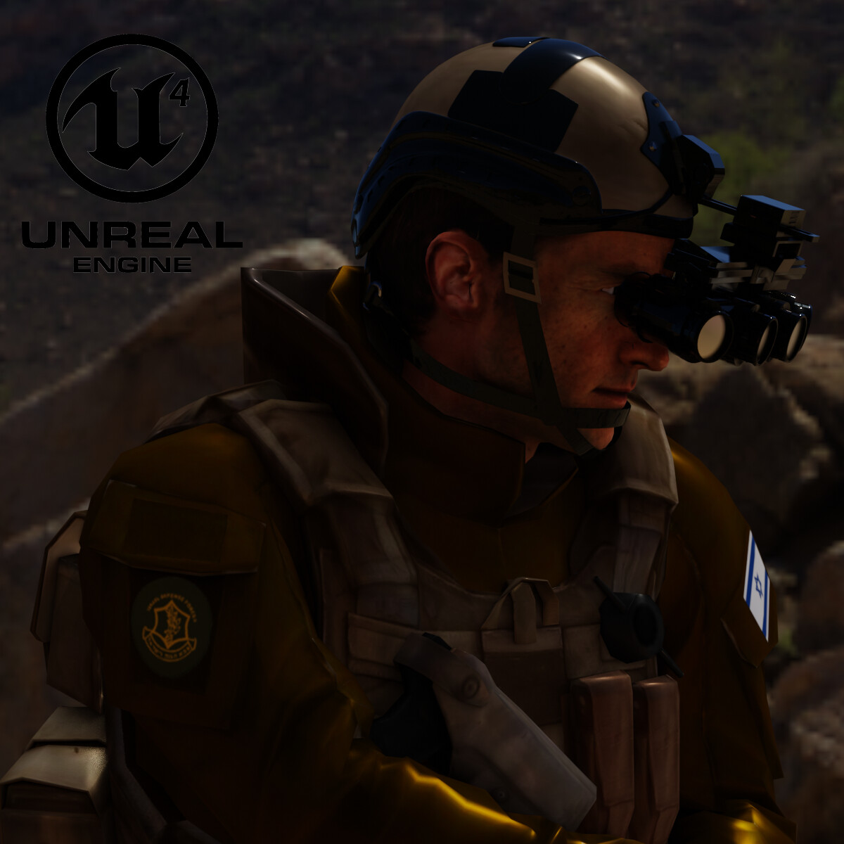 ArtStation - IDF Israeli Soldier