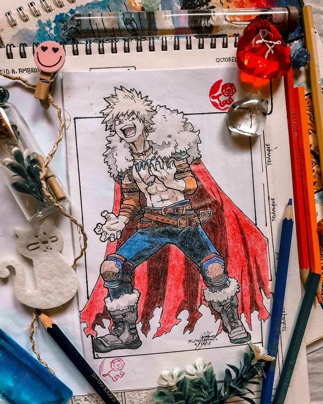 ArtStation - Bakugo Katsuki Fan Art