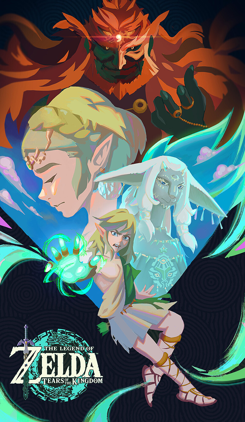 ArtStation - Zelda: Tears of the Kingdom Fanart