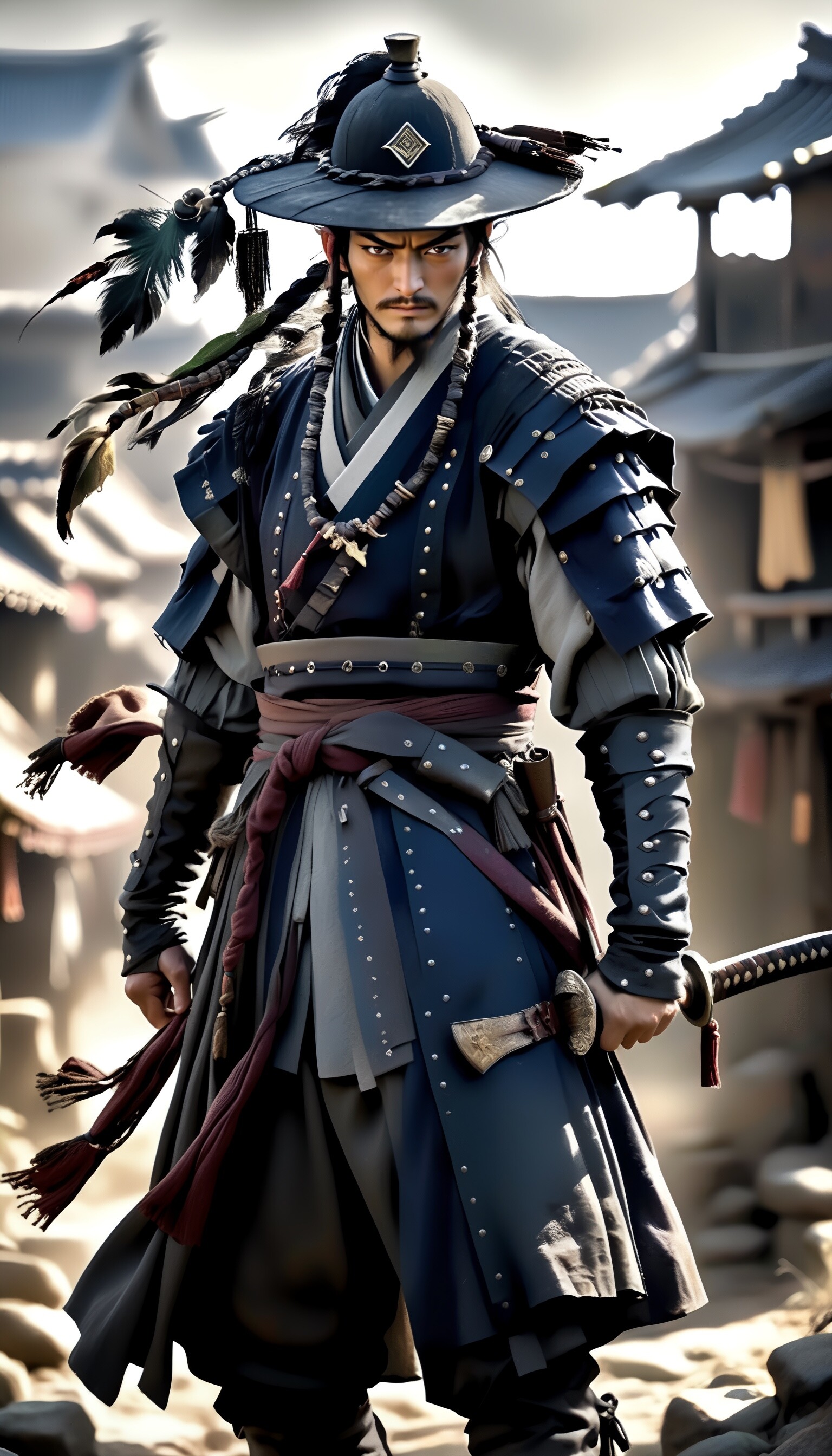 ArtStation - Hanbok(Cheollik) - Joseon military officer’s uniform