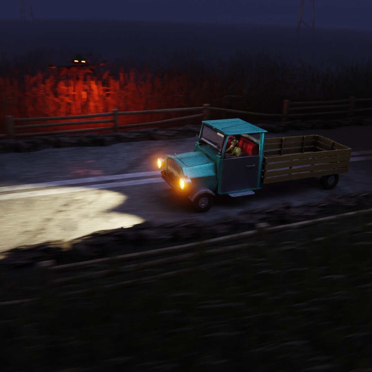 Parallel Tower - Eustace on the road