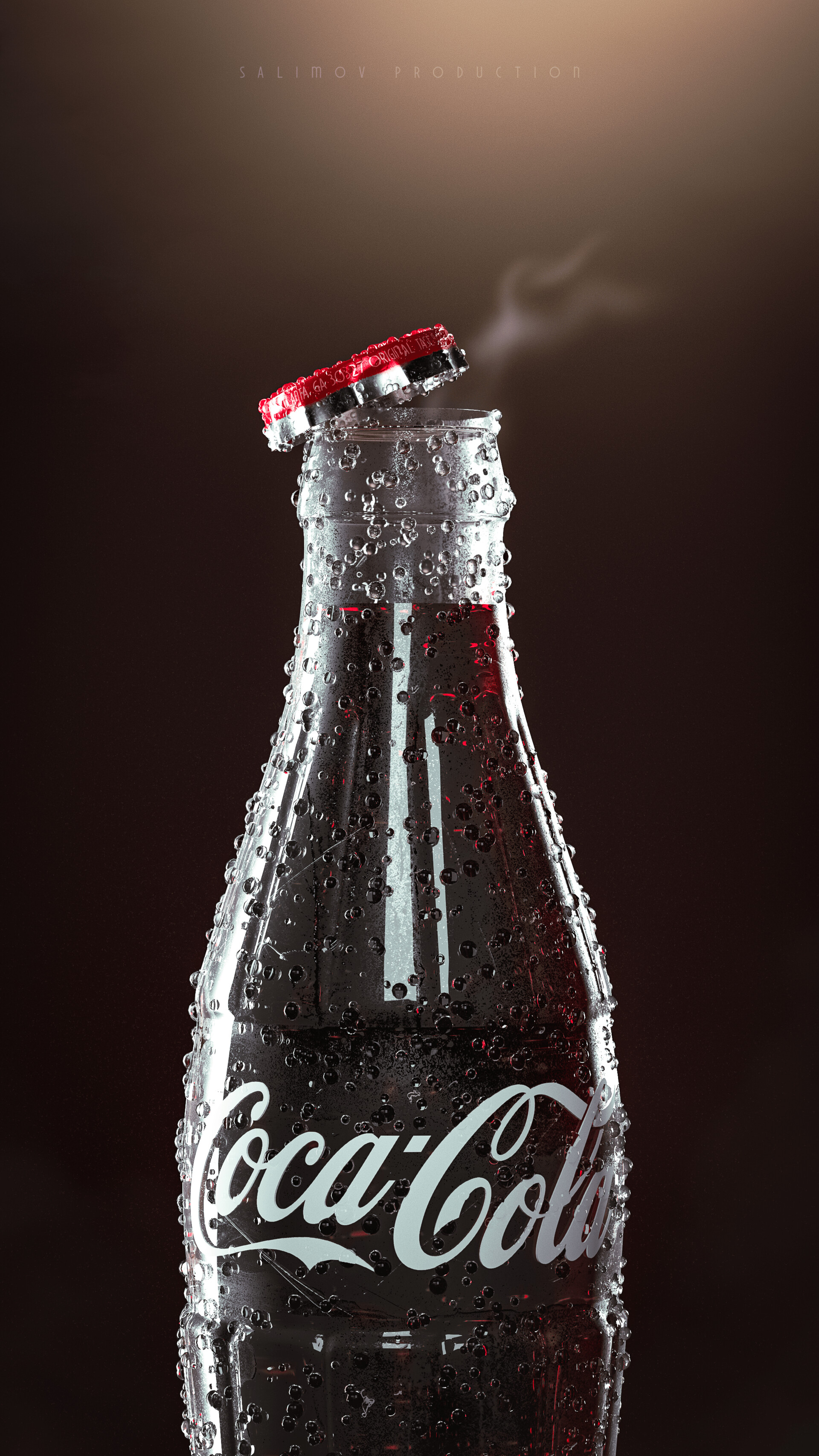 ArtStation - Coke bottle