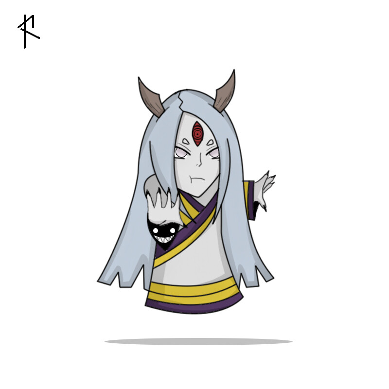 ArtStation - Chibi Kaguya Otsutsuki