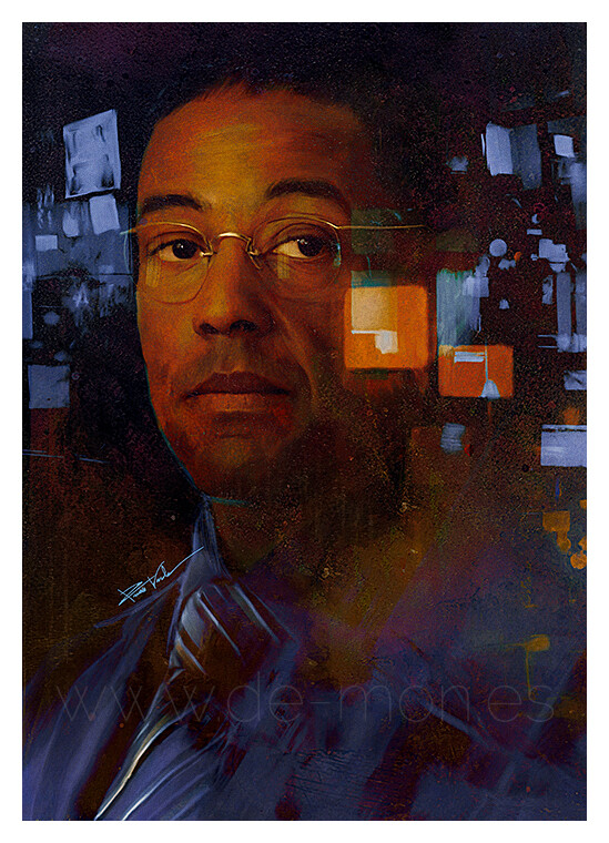 ArtStation - Gus Fring - Fan art