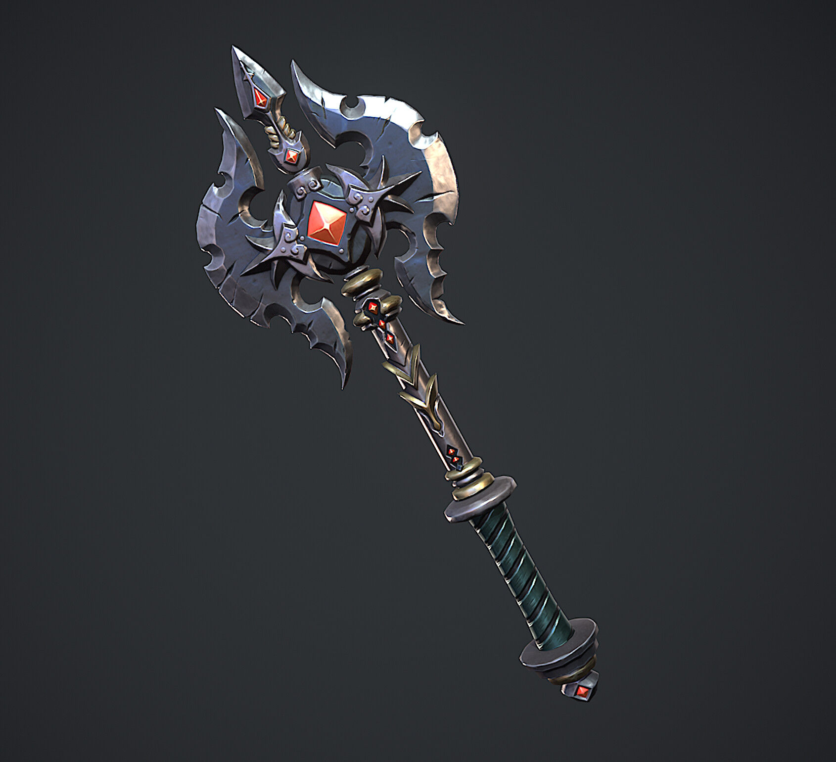 ArtStation - Stylized Game Model - Axe