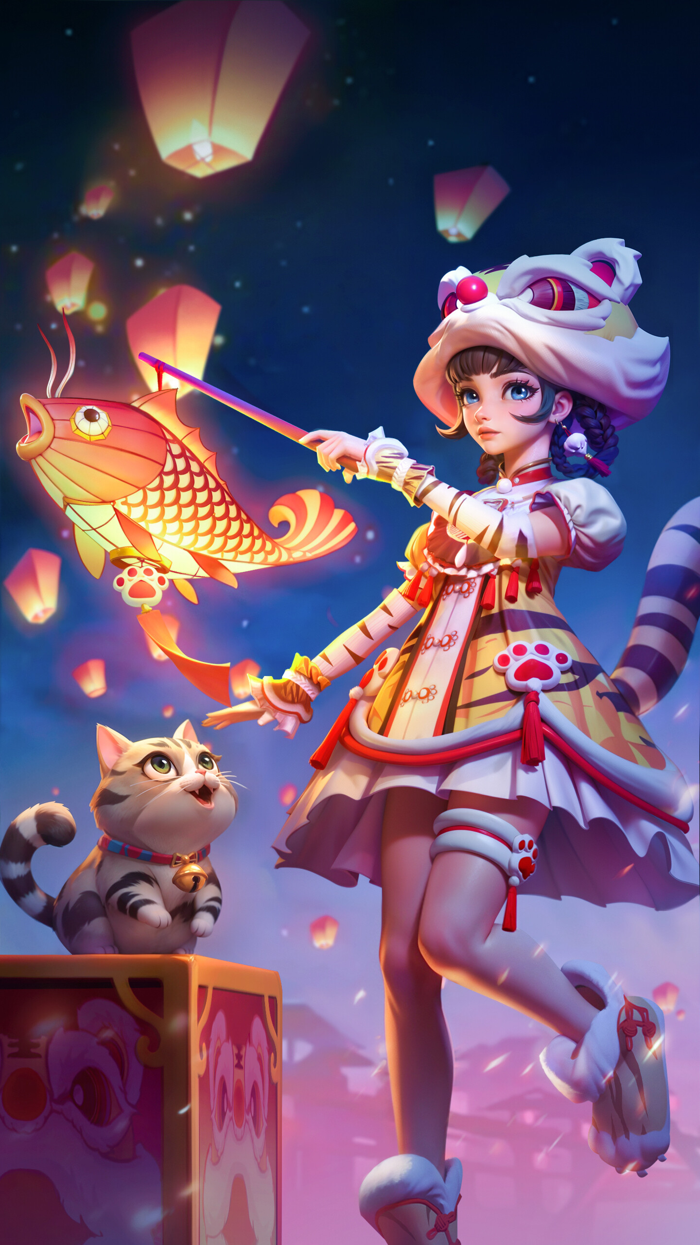 ArtStation - Time Princess_元宵节