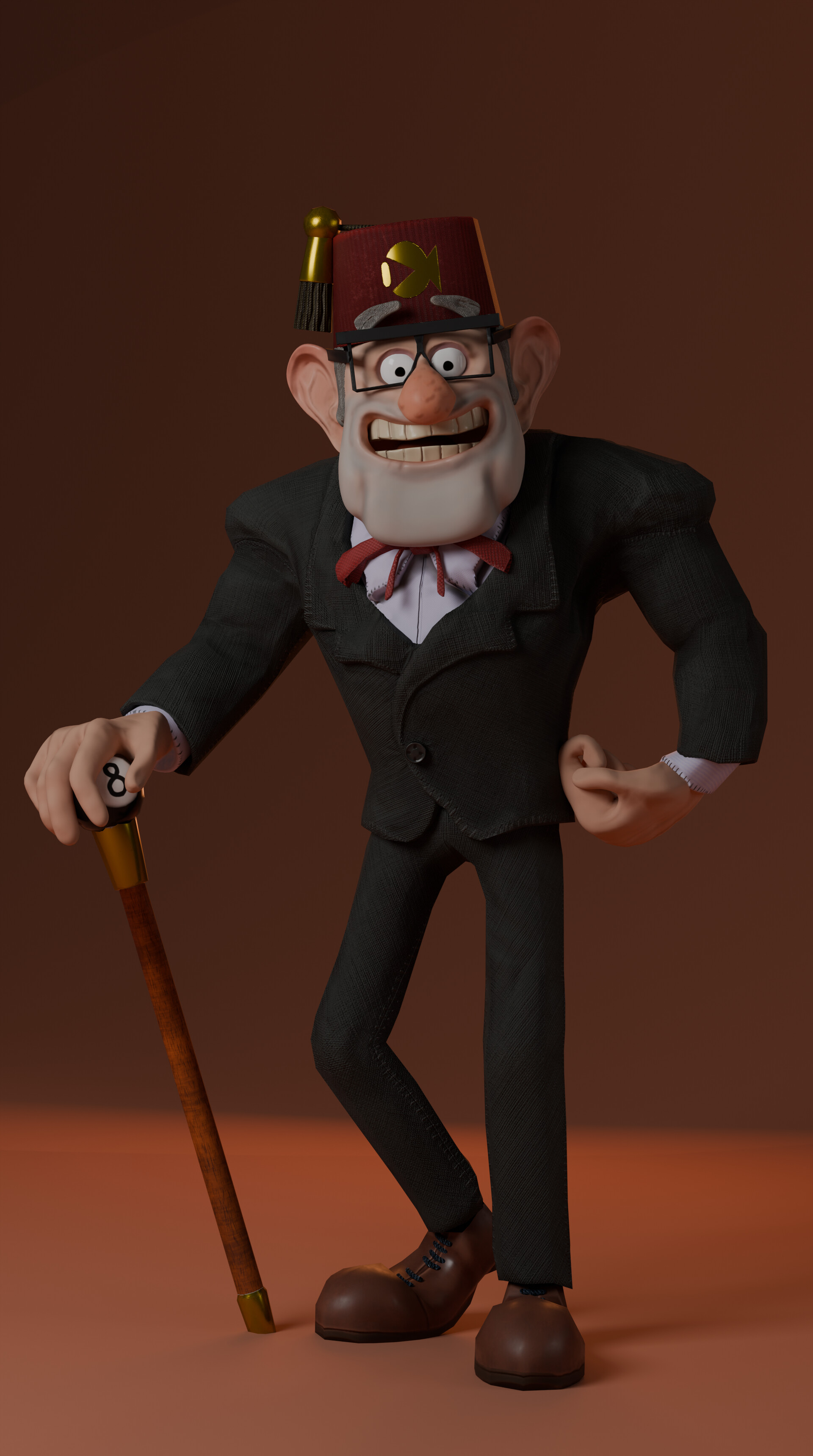 ArtStation - Stan Pines (Grunkle Stan)