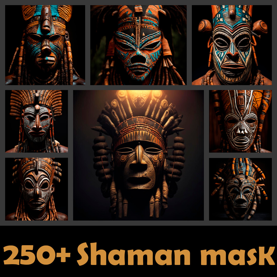 ArtStation - Shaman mask - Character Vol.3 ┆ Reference collection