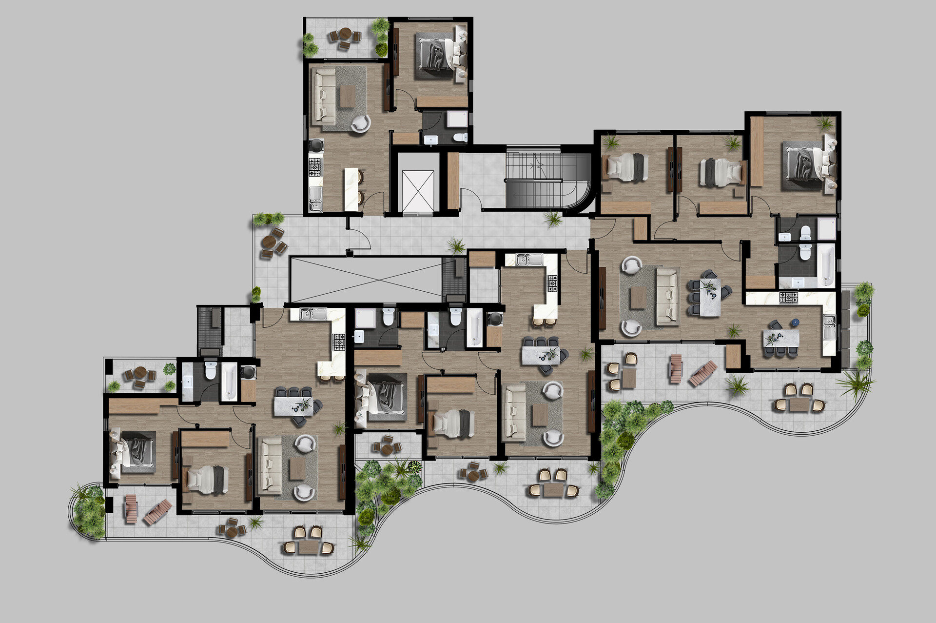 ArtStation - Layouts for Ivory project