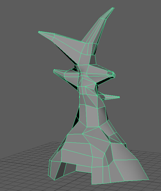 ArtStation - Burning tree