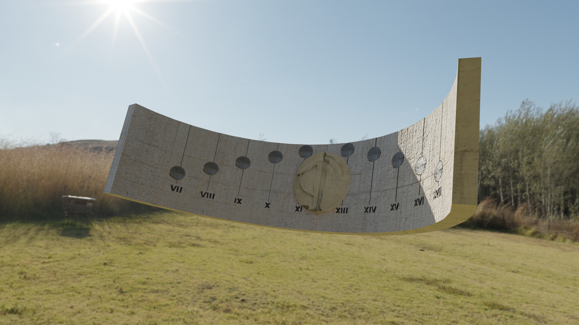 ArtStation - Vivat Slovakia: Sundial, Bratislava