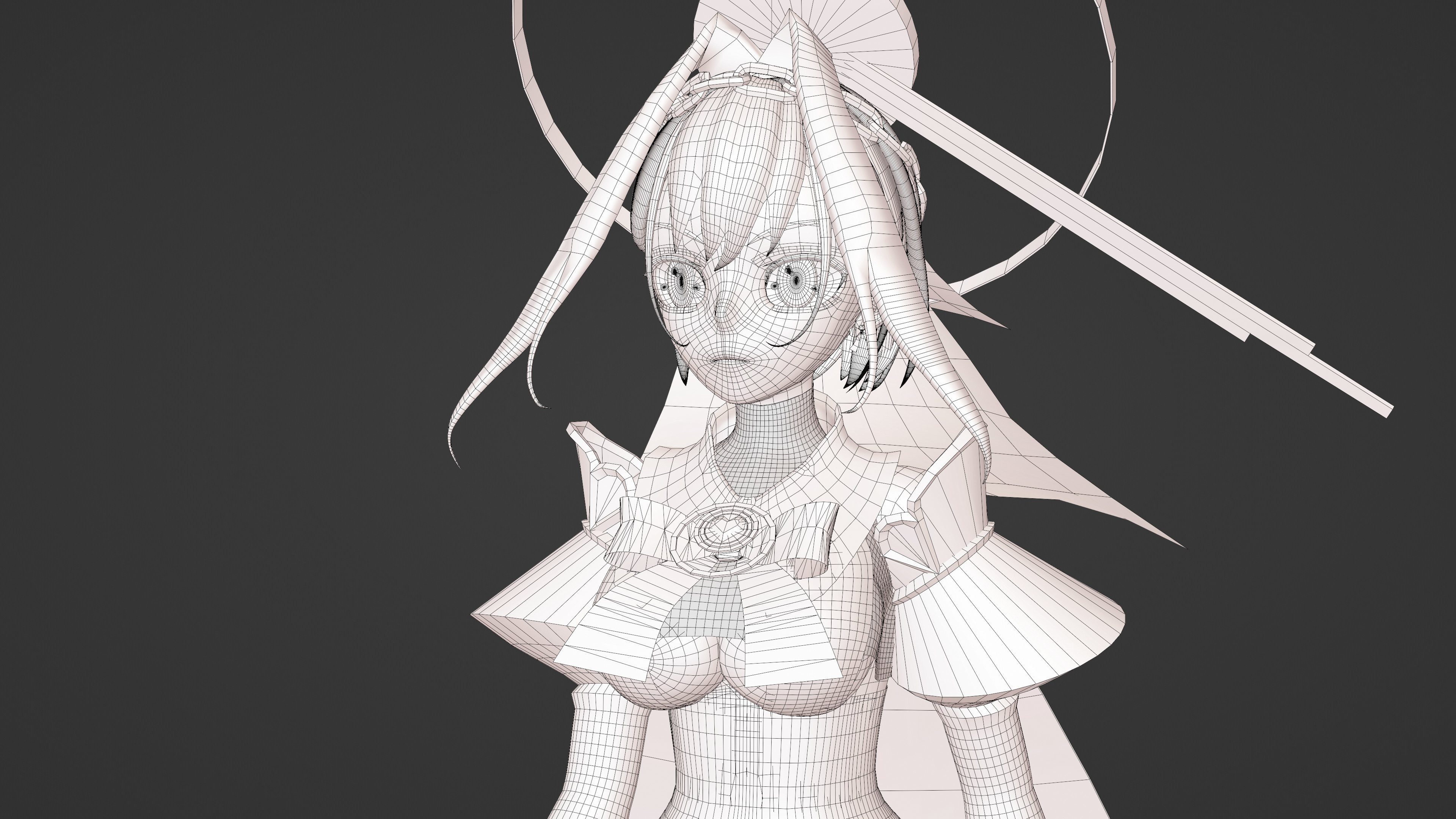 Chase Yamaguchi - Ouro Kronii - 3D model