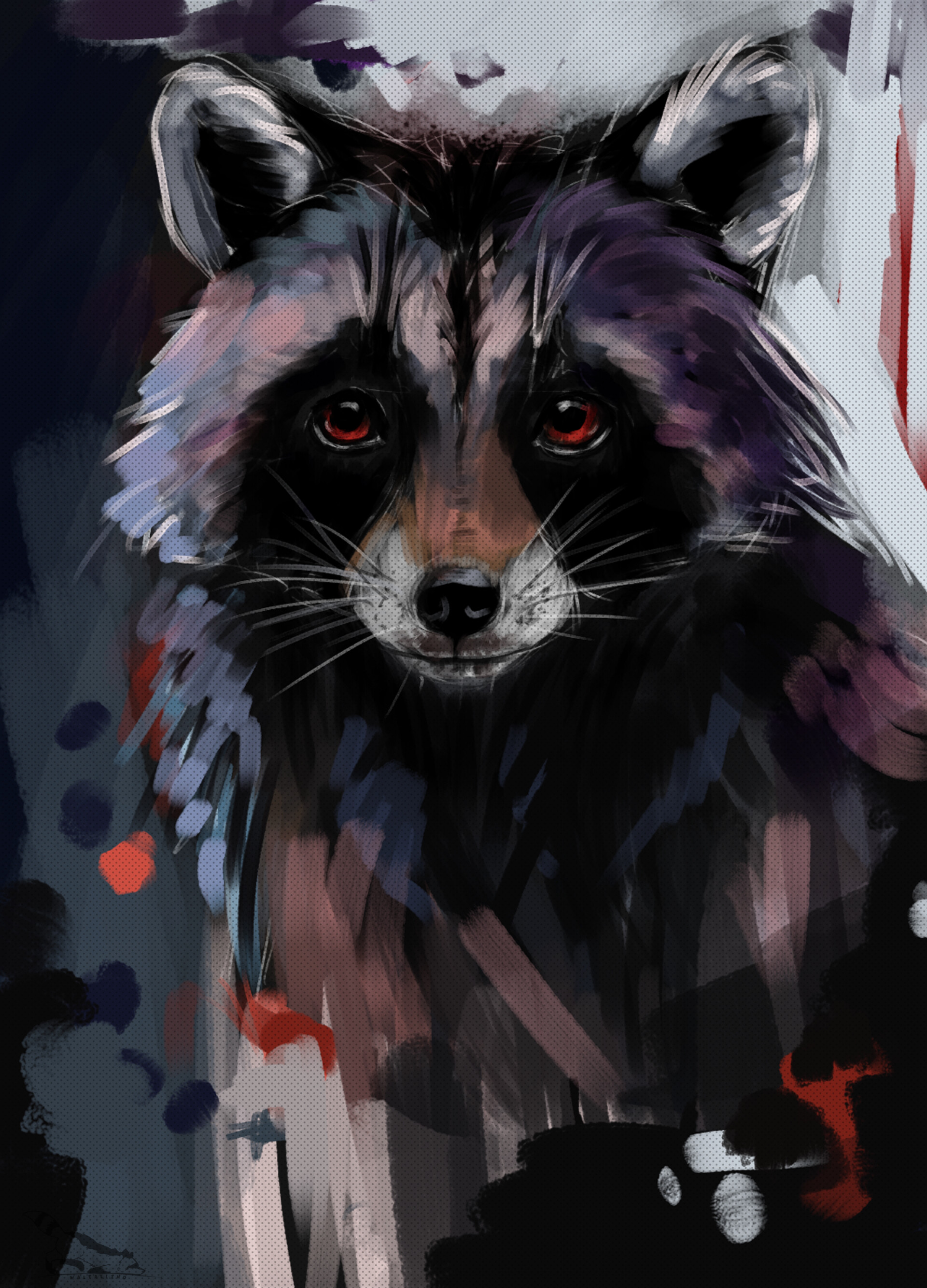 ArtStation - Color Raccoon