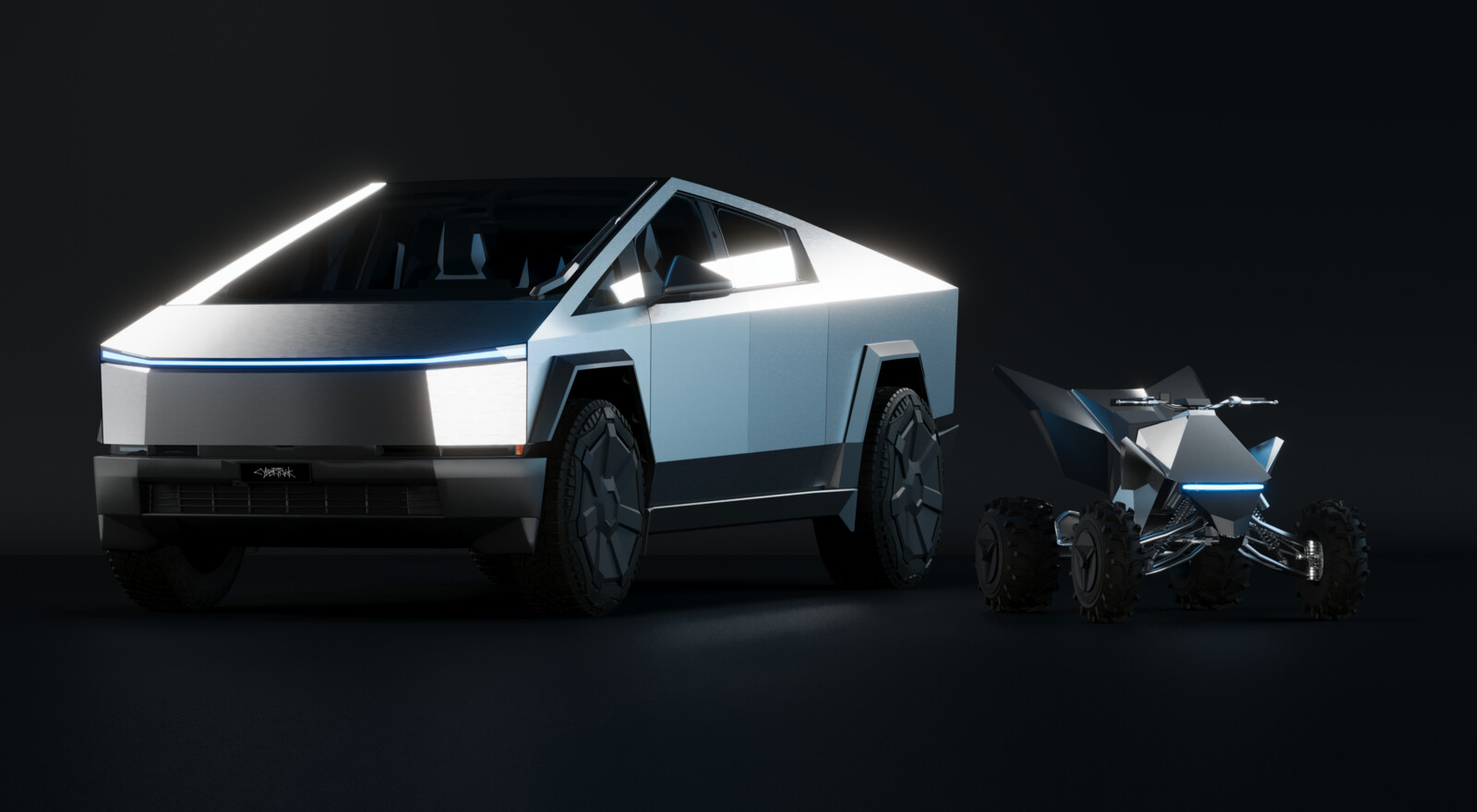 Aquila - Tesla Cybertruck and Cyberquad