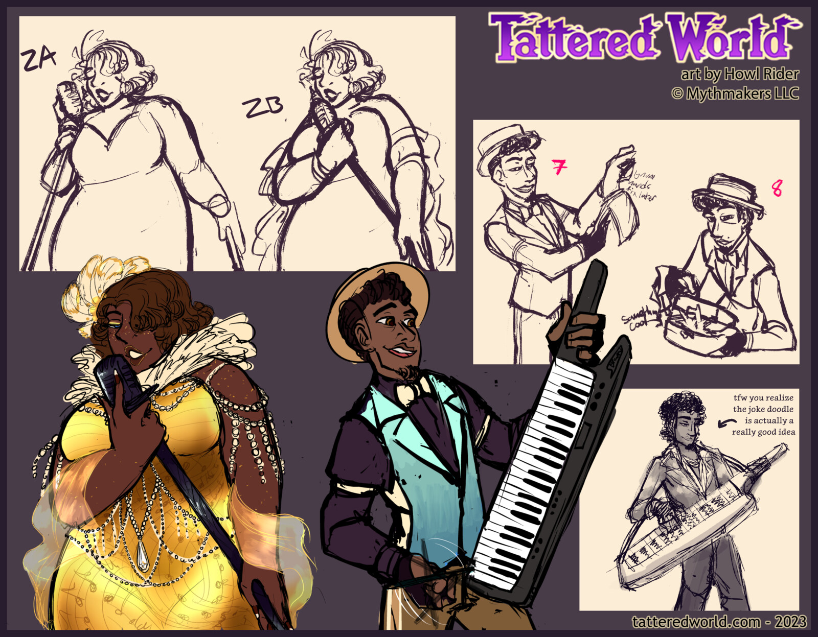 Howl Rider - Tattered World: Lucky Venture NPCs Helpful